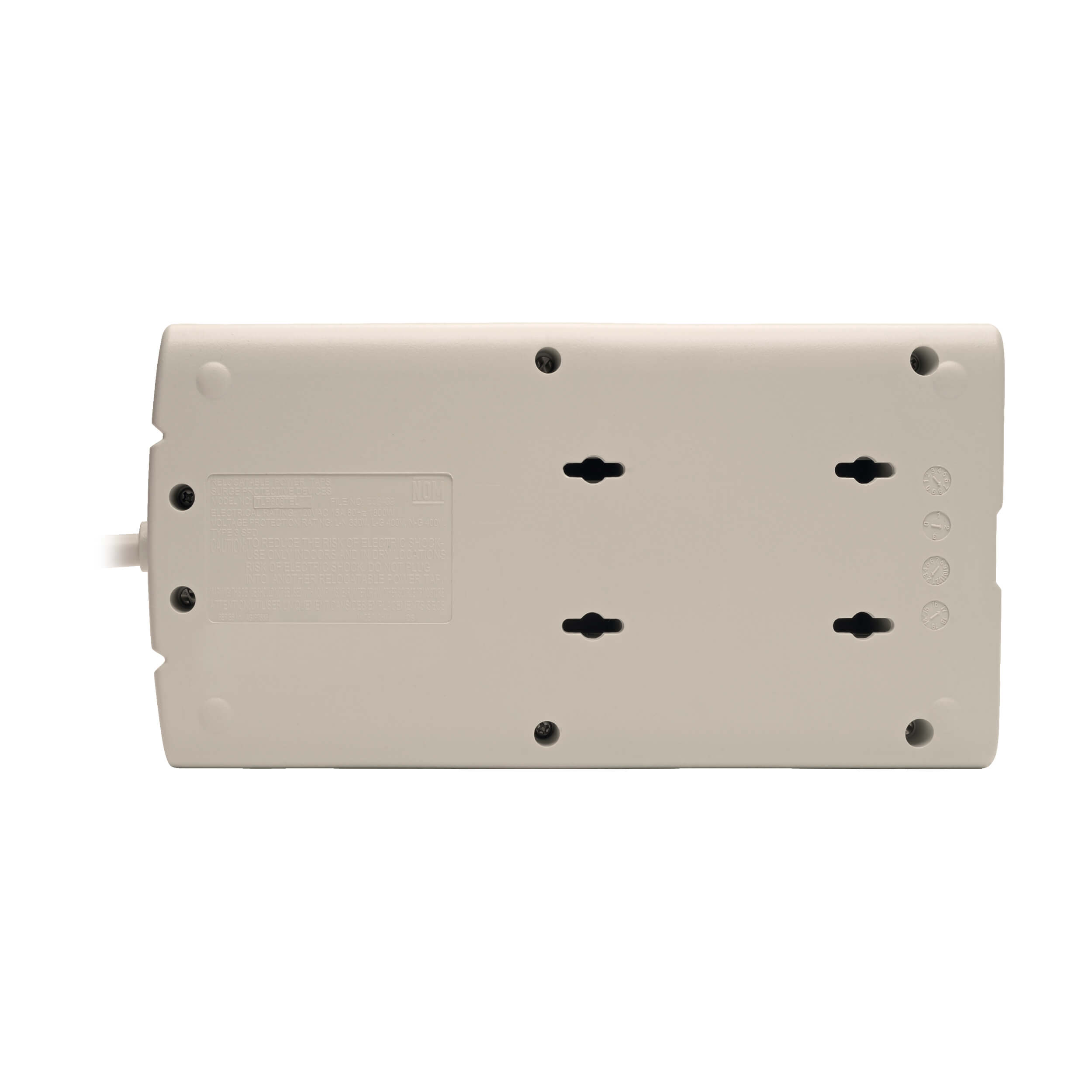 Surge Protector, 8 Outlet, 1440 Joules, 8-ft Cord, LED | Eaton