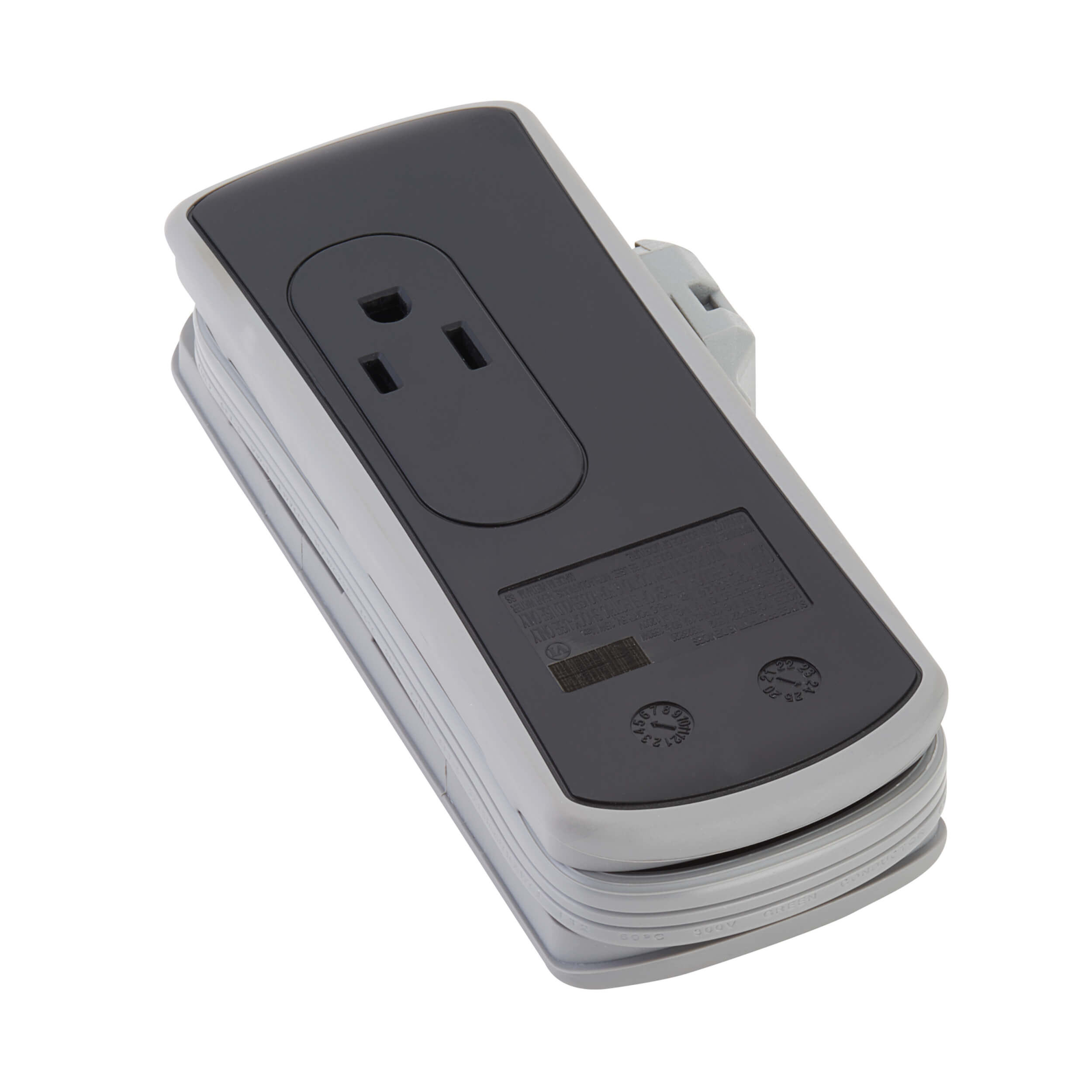 Surge Protector, 2 Outlet, Direct Plug-in, USB-A, USB-C | Eaton