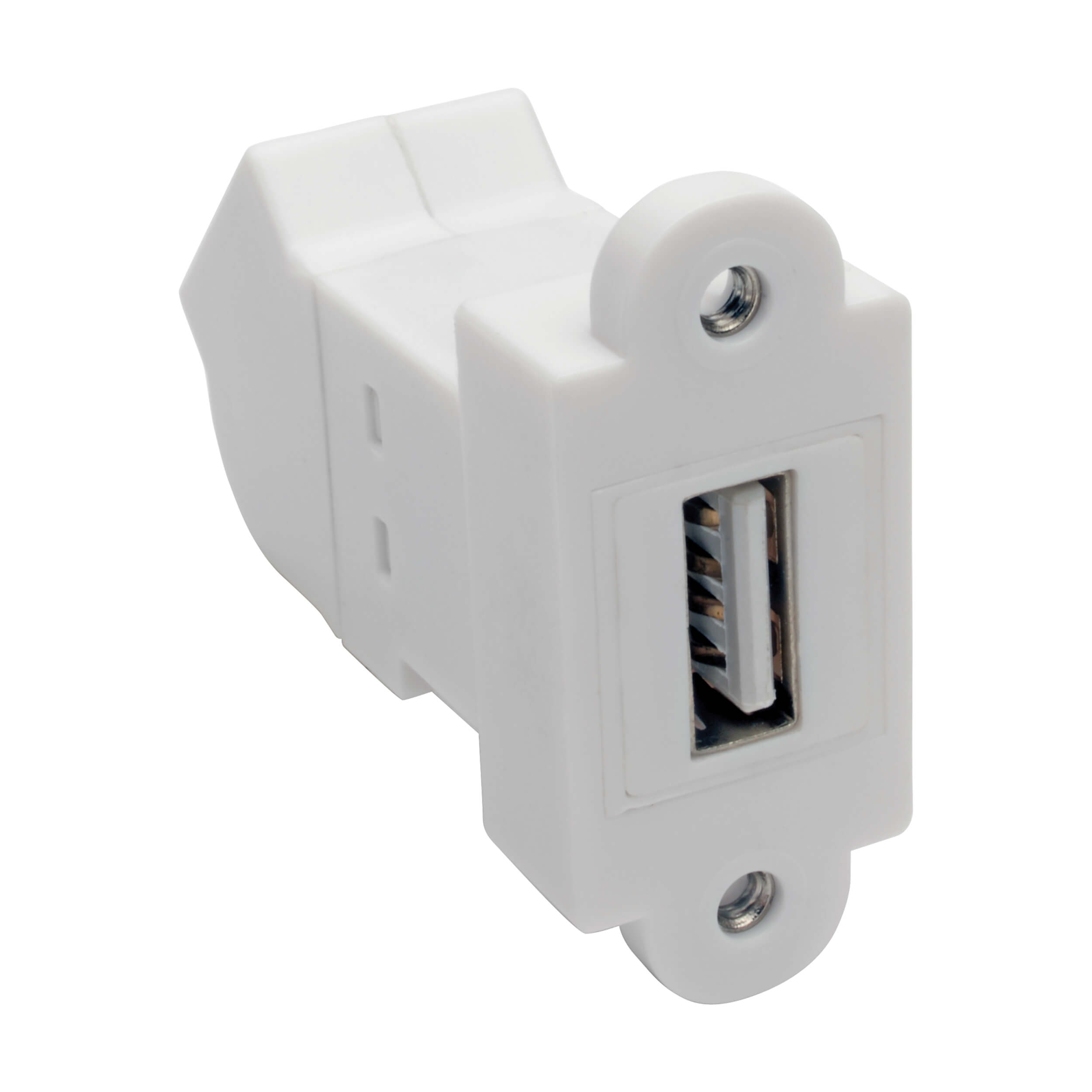 Right Angle USB Connector, White | Eaton