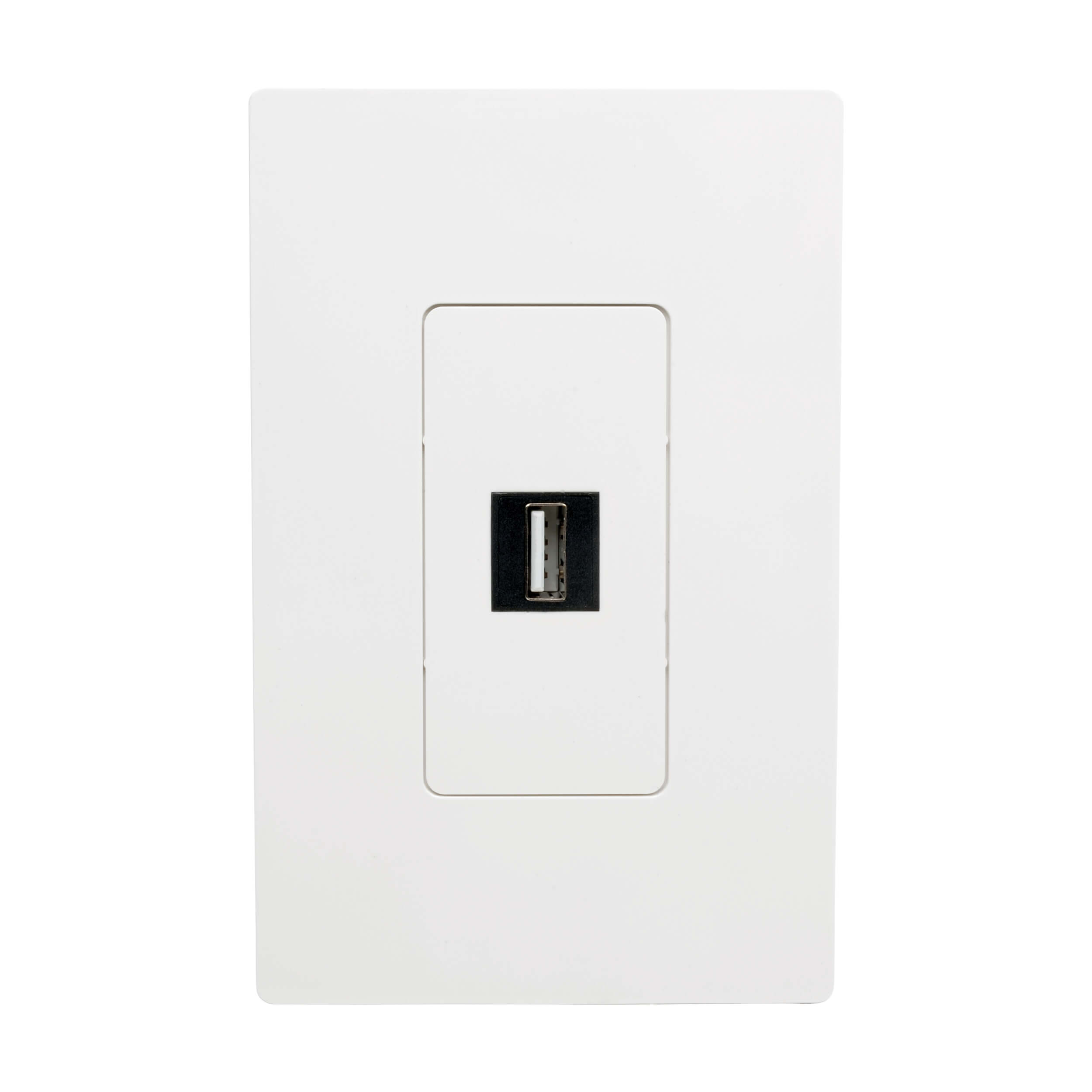 USB 2.0 All-in-One Keystone/Panel Mount Coupler, Black | Eaton