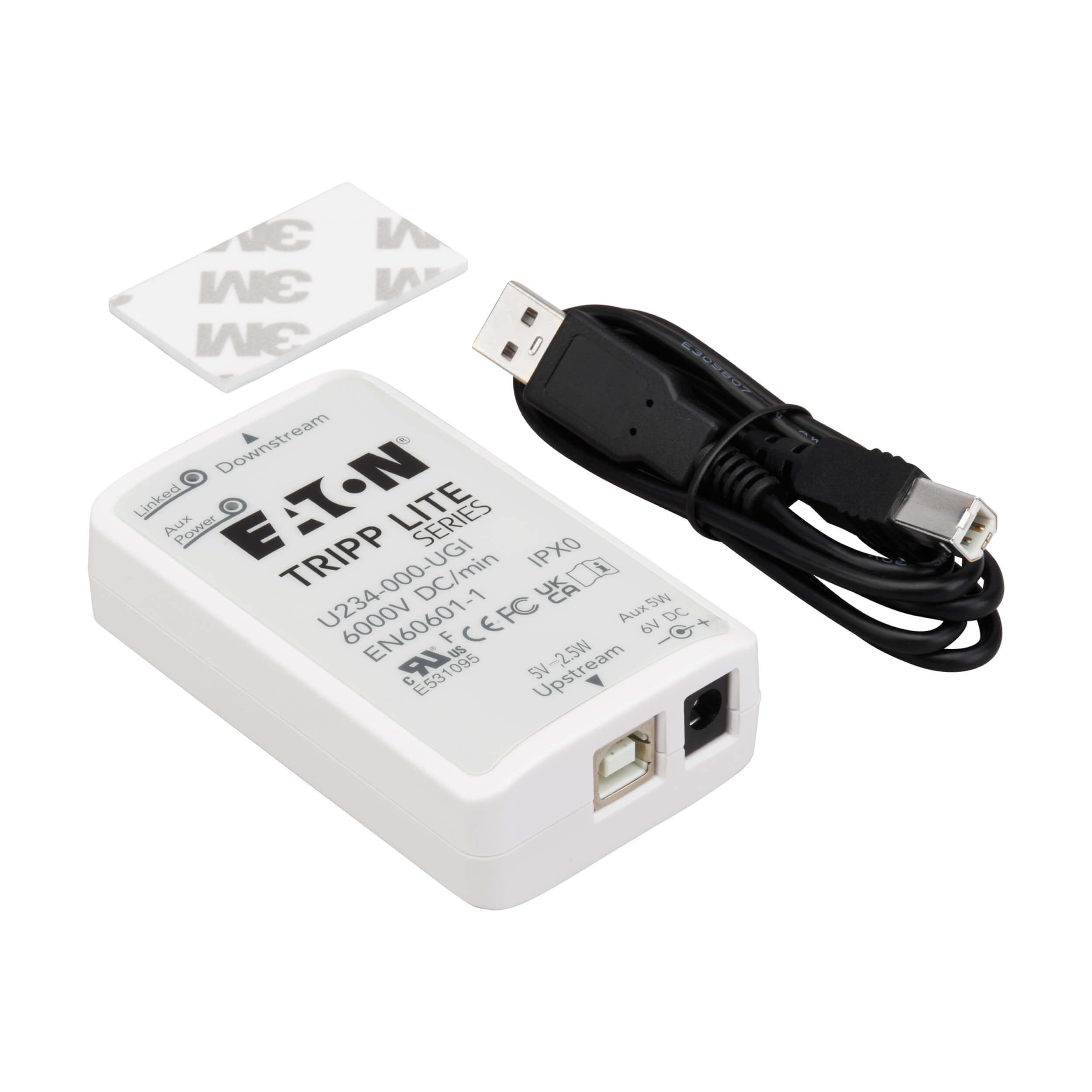 USB Galvanic Isolator, Medical, 6kV 1-Minute insulation, USB 2.0 | Eaton