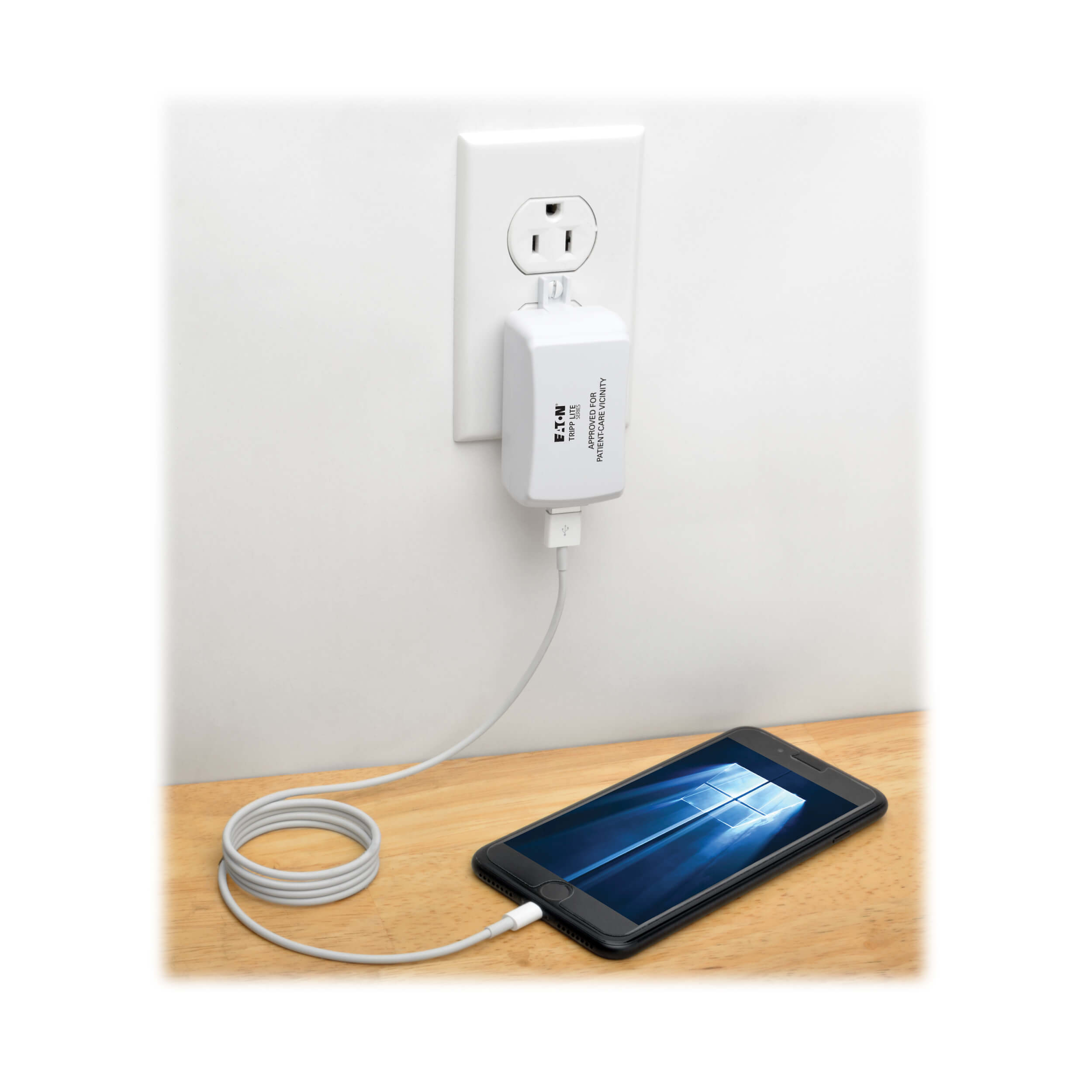 1-Port Isolator Hospital-Grade USB Wall Charger, UL 60601-1 | Eaton