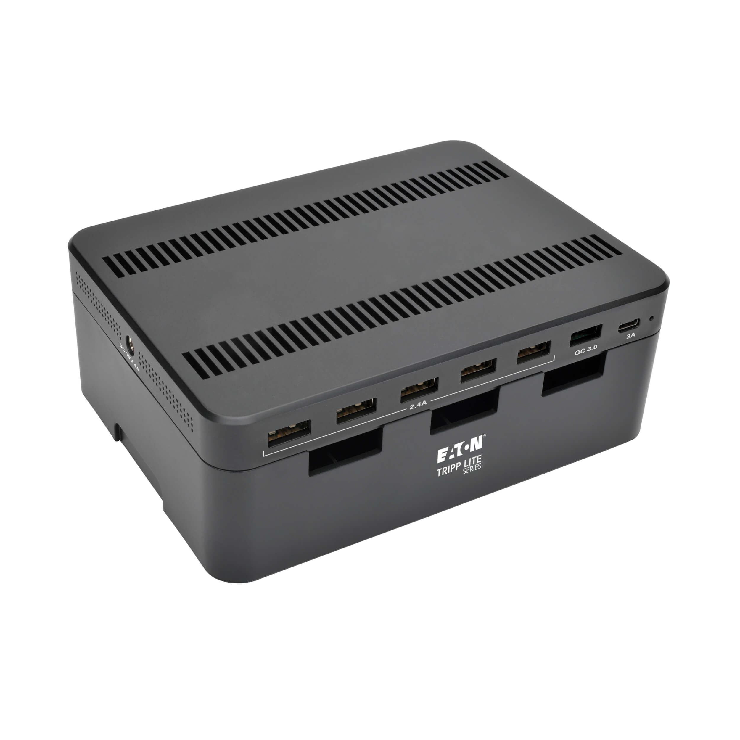 7-Port USB Charging Station, Quick Charge 3.0, USB-C Port | Eaton