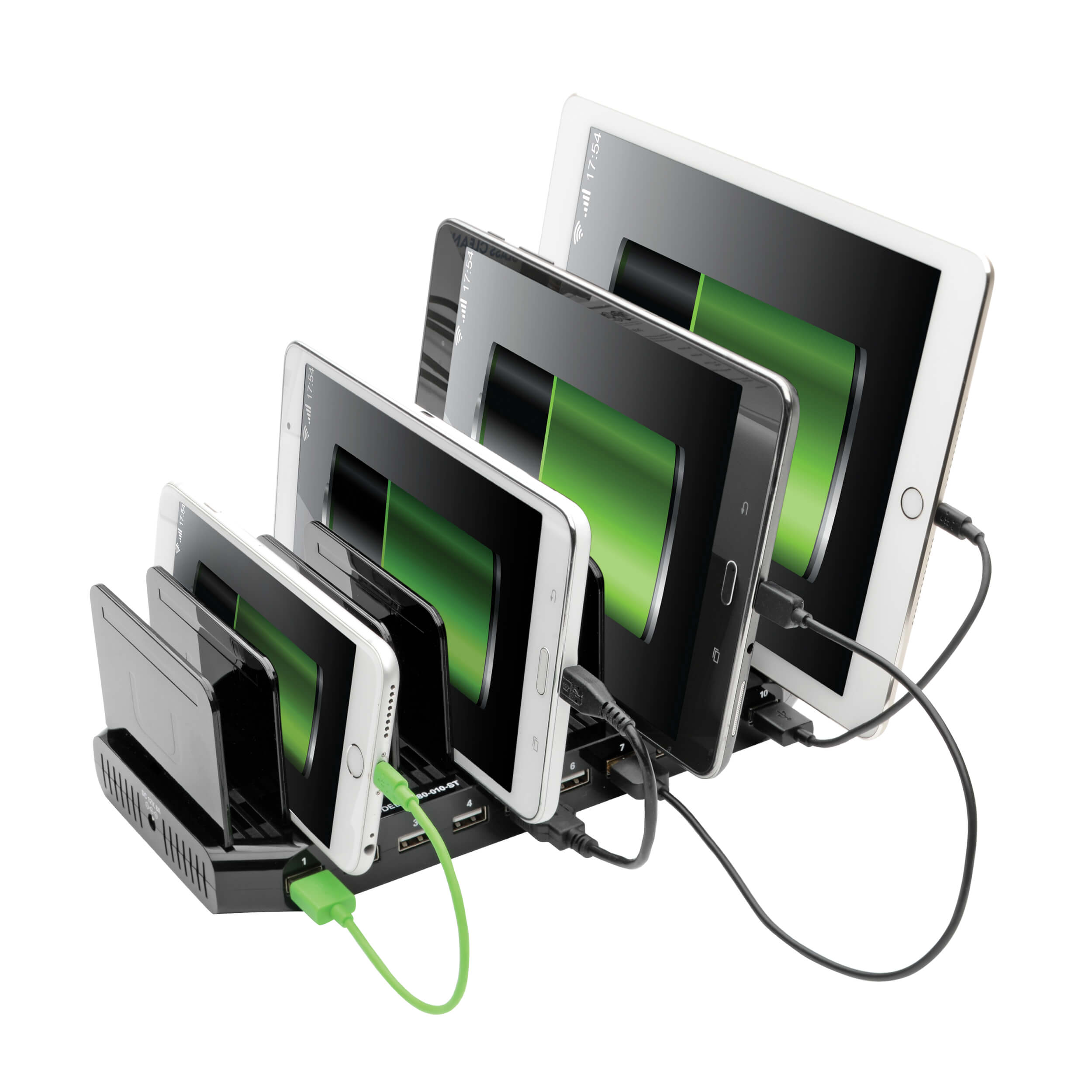 10-Port USB Charging Station, 12V 8A 96W USB, Output | Eaton