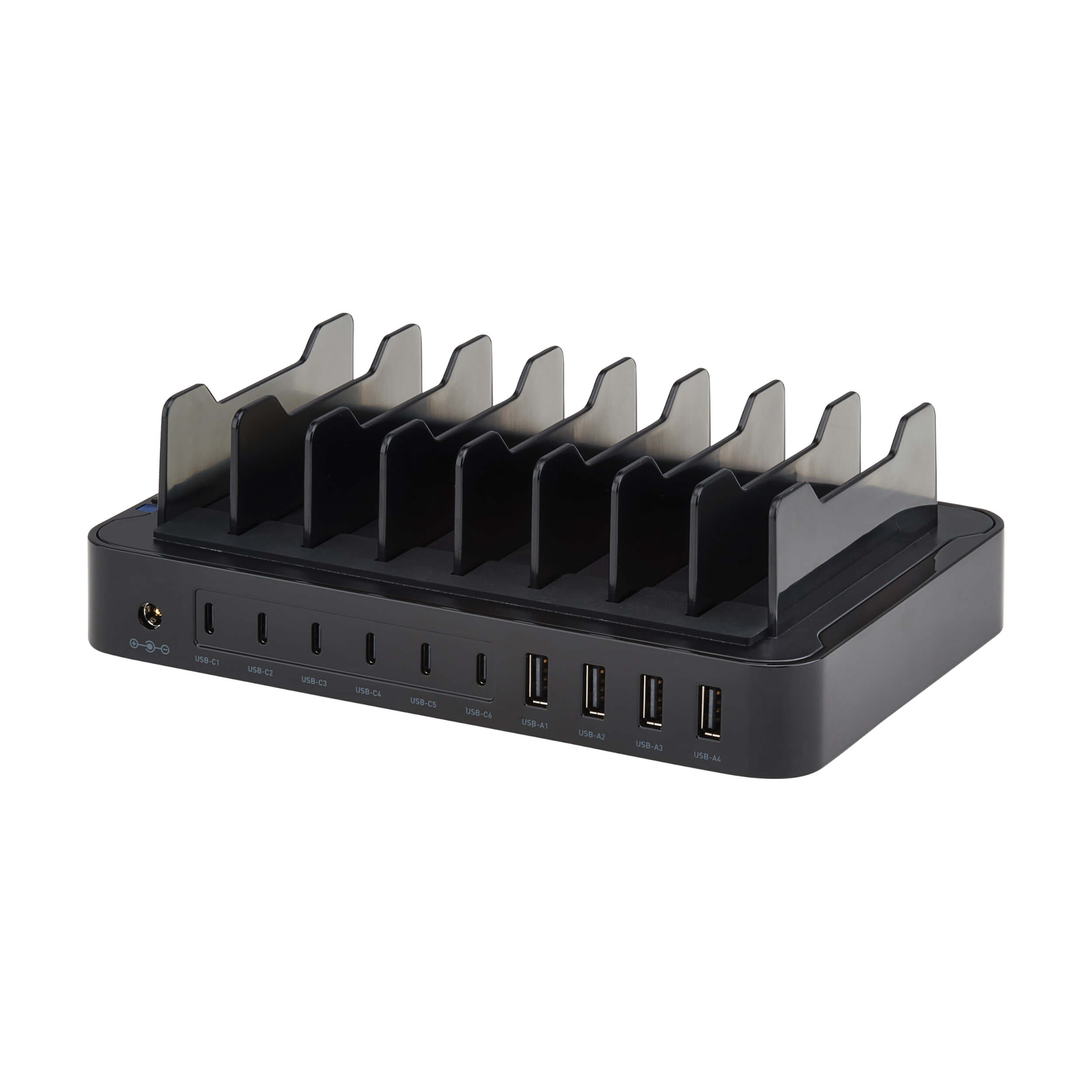 10-Port USB Charging Station, 21V 7.1A 120W, 6x USB-C, 4x USB-A | Eaton