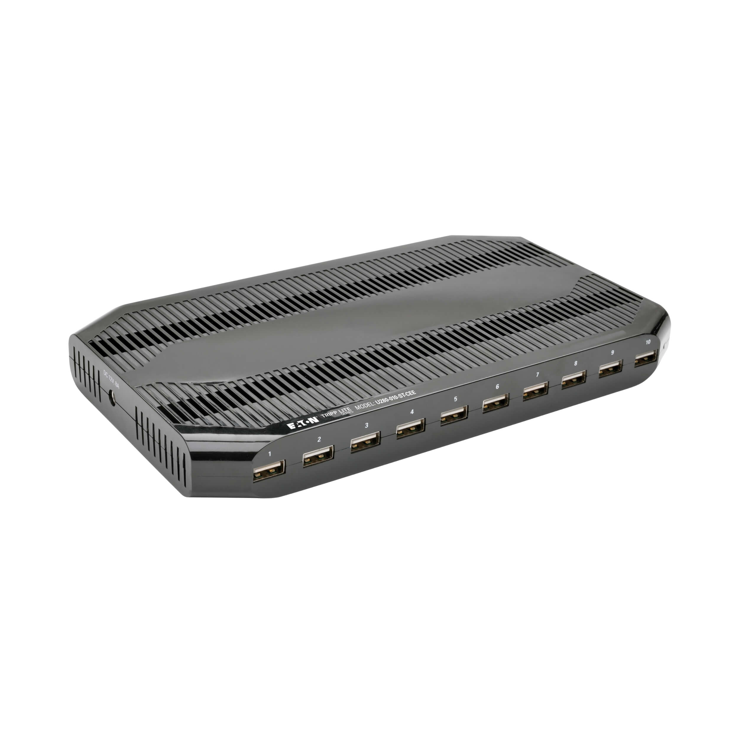 10-Port USB Charging Station, 12V 8A 96W USB, Schuko | Eaton