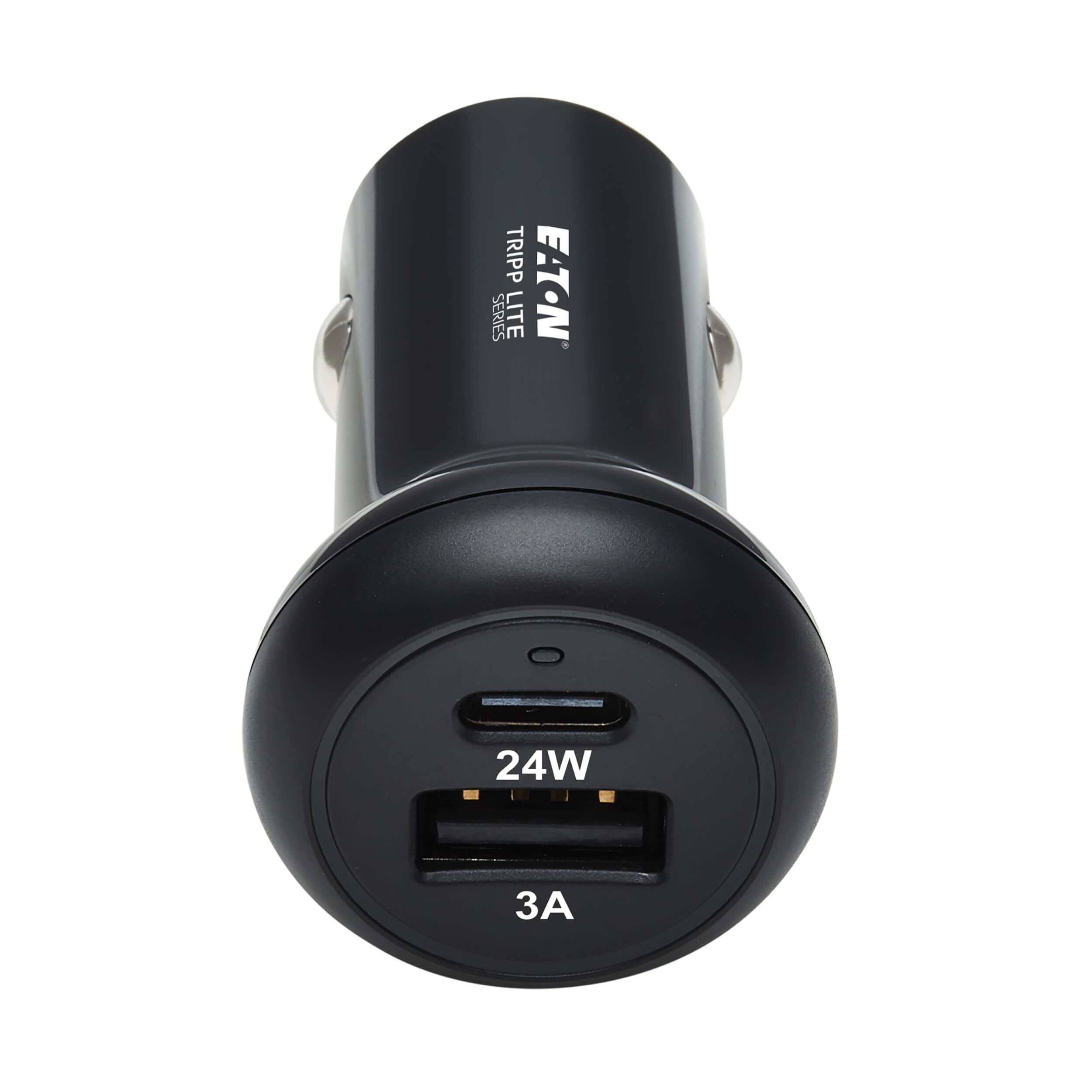 2-Port USB Car Charger, 24W, QC 3.0, PD 3.0, USB-C, USB-A | Eaton