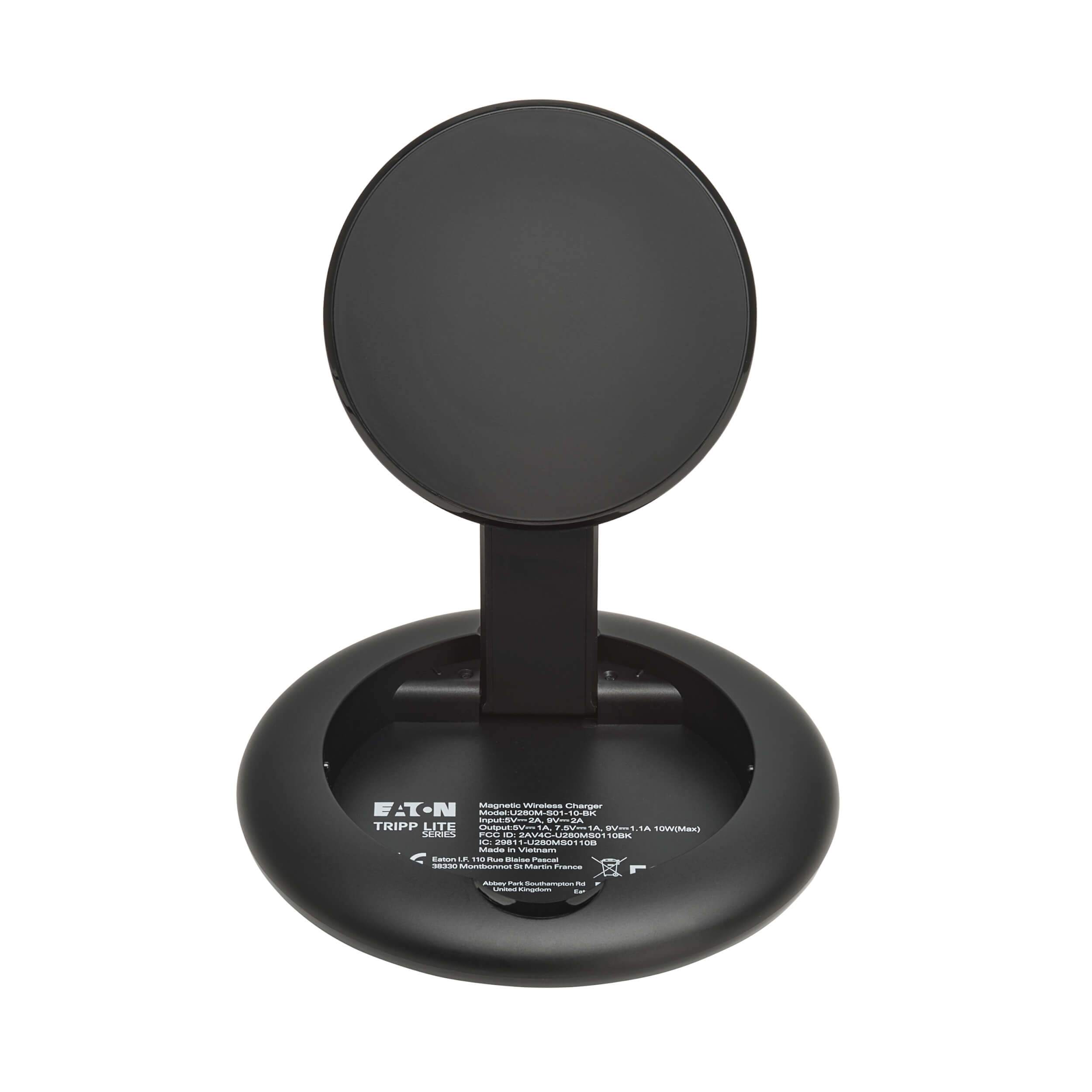 Magnetic Wireless Charger Stand, 10W, 3 ft. USB-C to USB-A Cable | Eaton