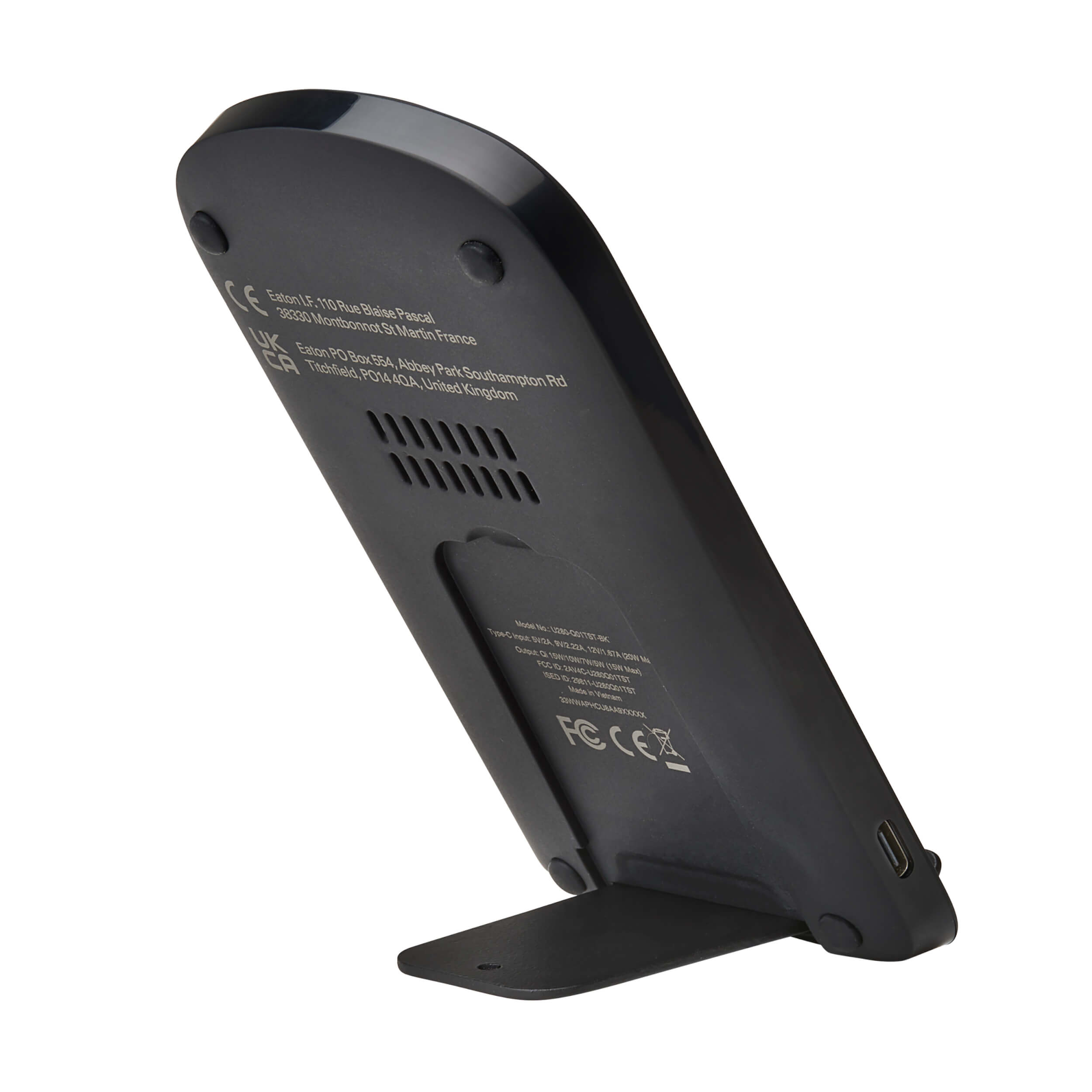 Wireless Charging Stand, 15W, iPhone, Android | Eaton