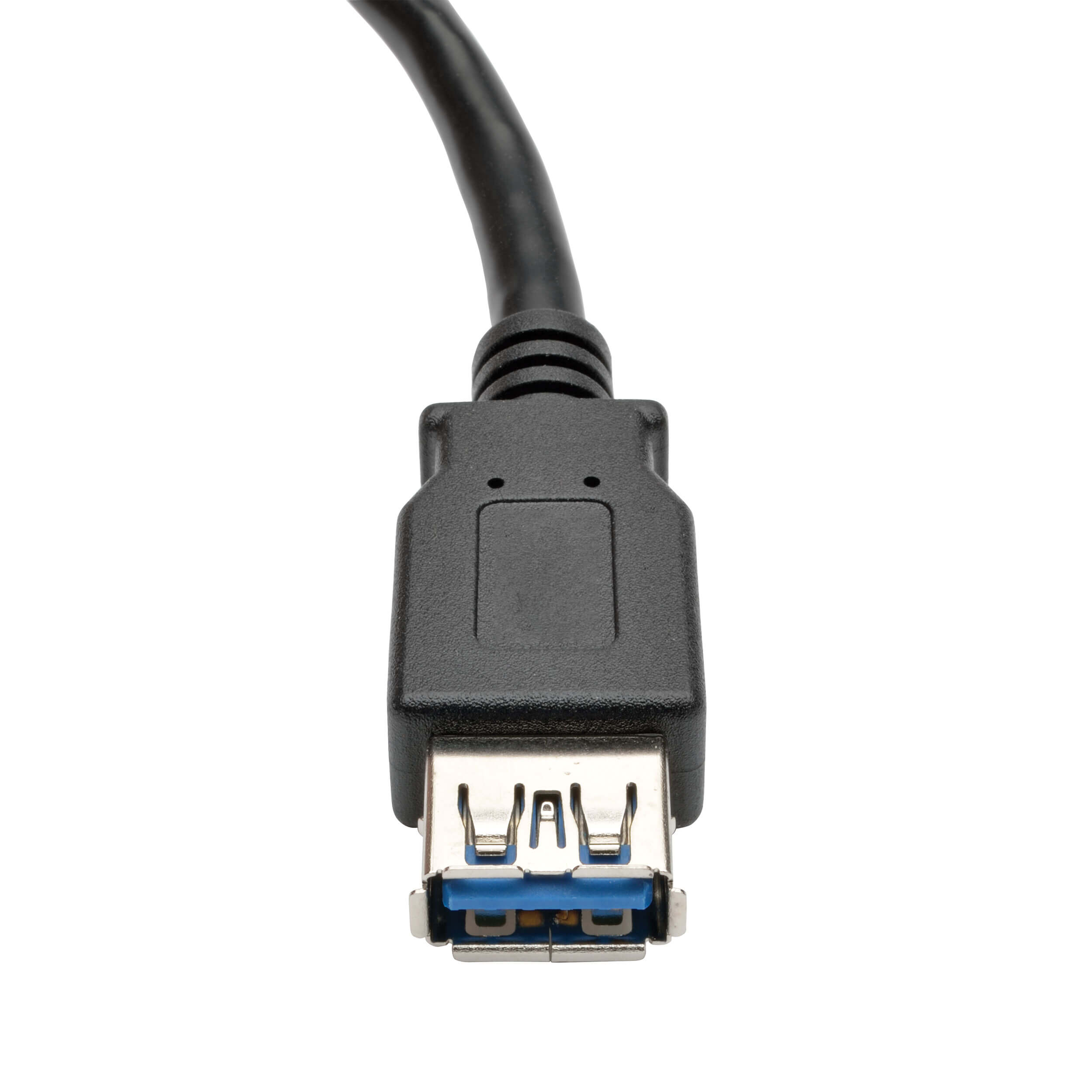 USB 3.0 SuperSpeed Type-A Extension Cable, Black, 6 in. | Eaton