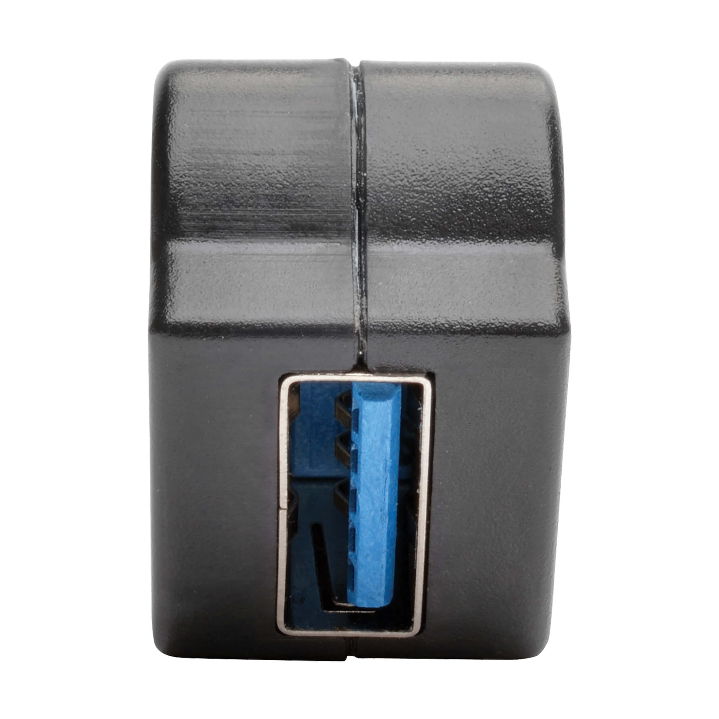 USB 3.0 All-in-One Keystone/Panel Mount Angled Coupler Female | Eaton