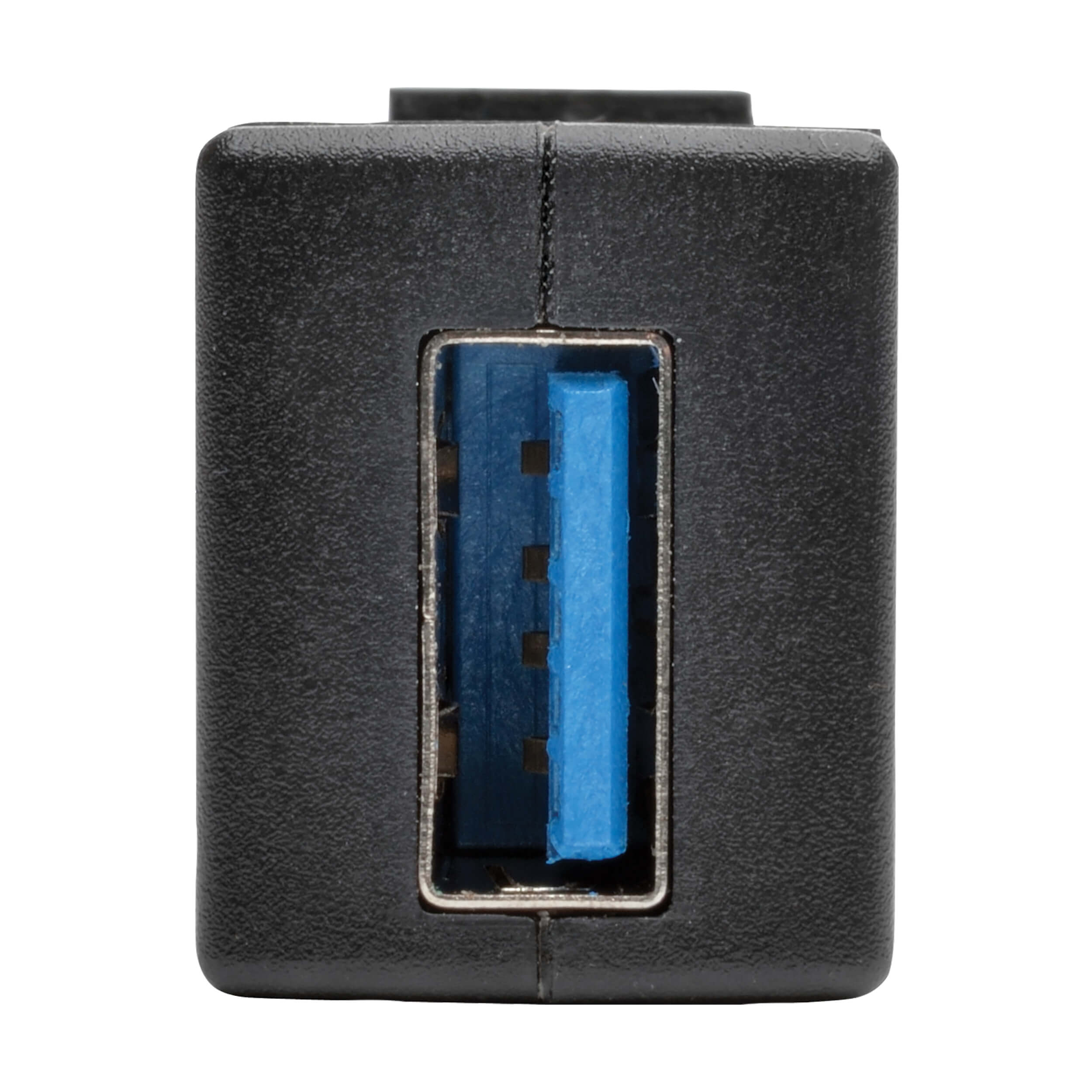 USB 3.0 All-in-One Keystone/Panel Mount Coupler, Black | Eaton