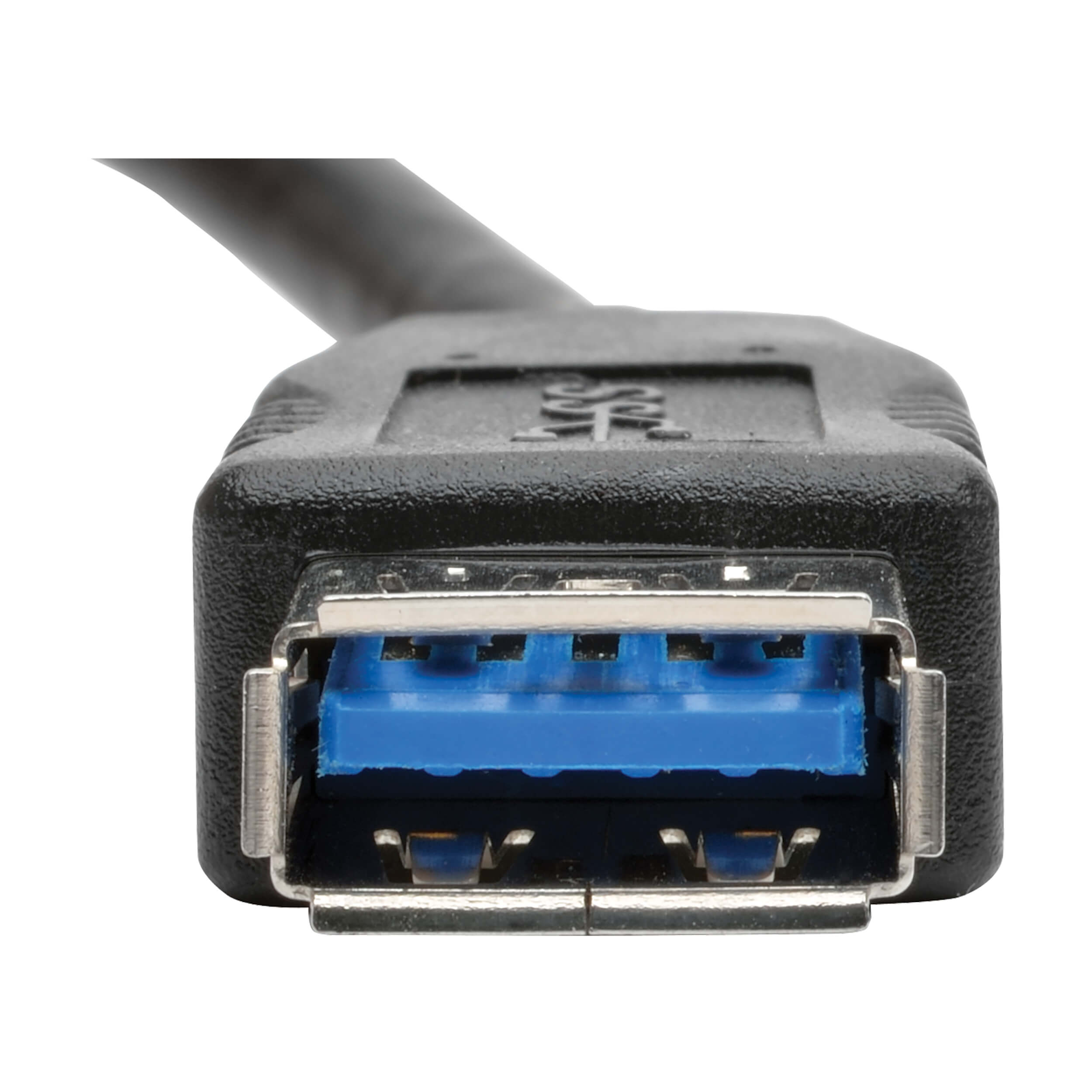 USB 3.0 All-in-One Keystone/Panel Mount Coupler Cable 1-ft. | Eaton