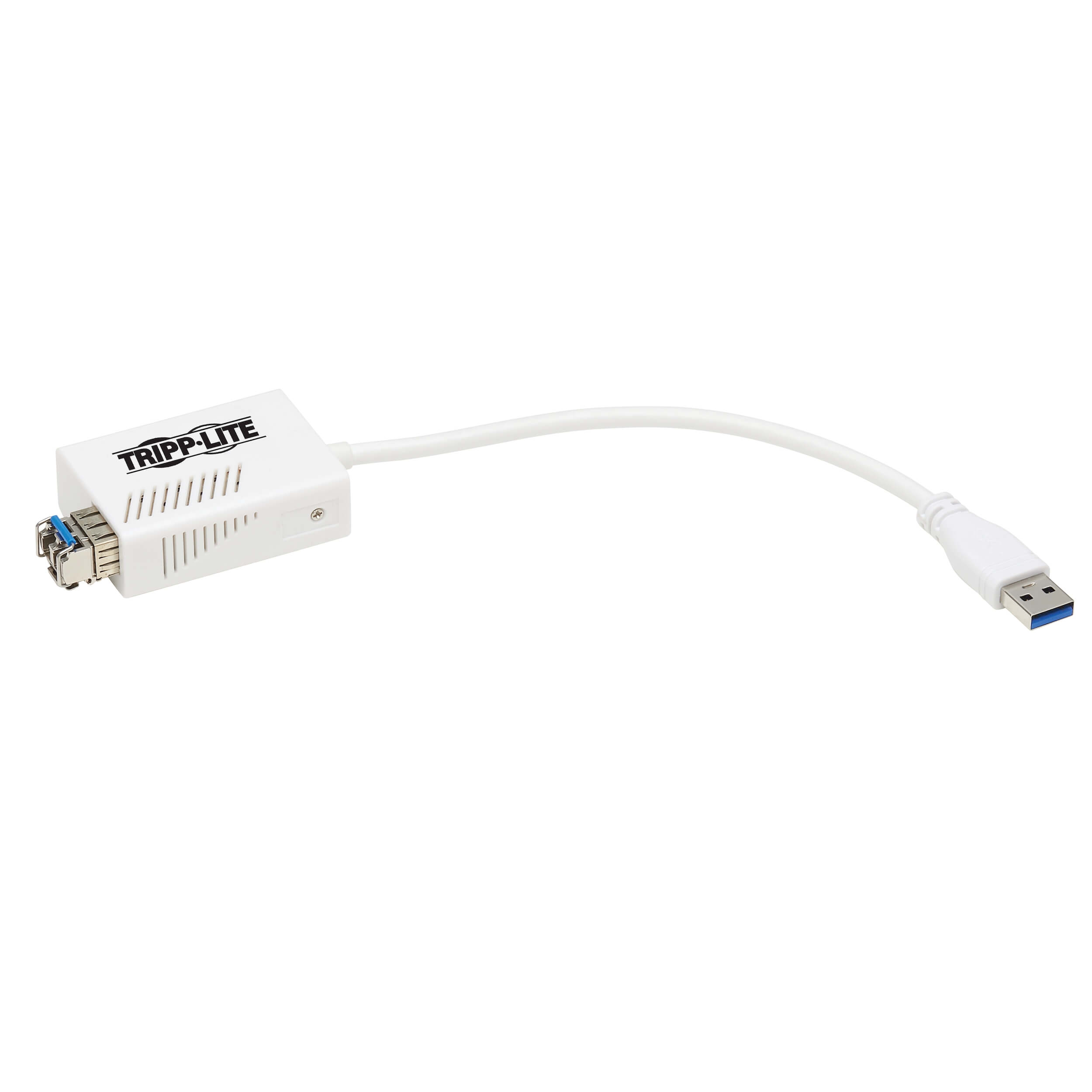 USB 3.0 Gigabit Ethernet Fiber Transceiver Adapter, 550m | Eaton