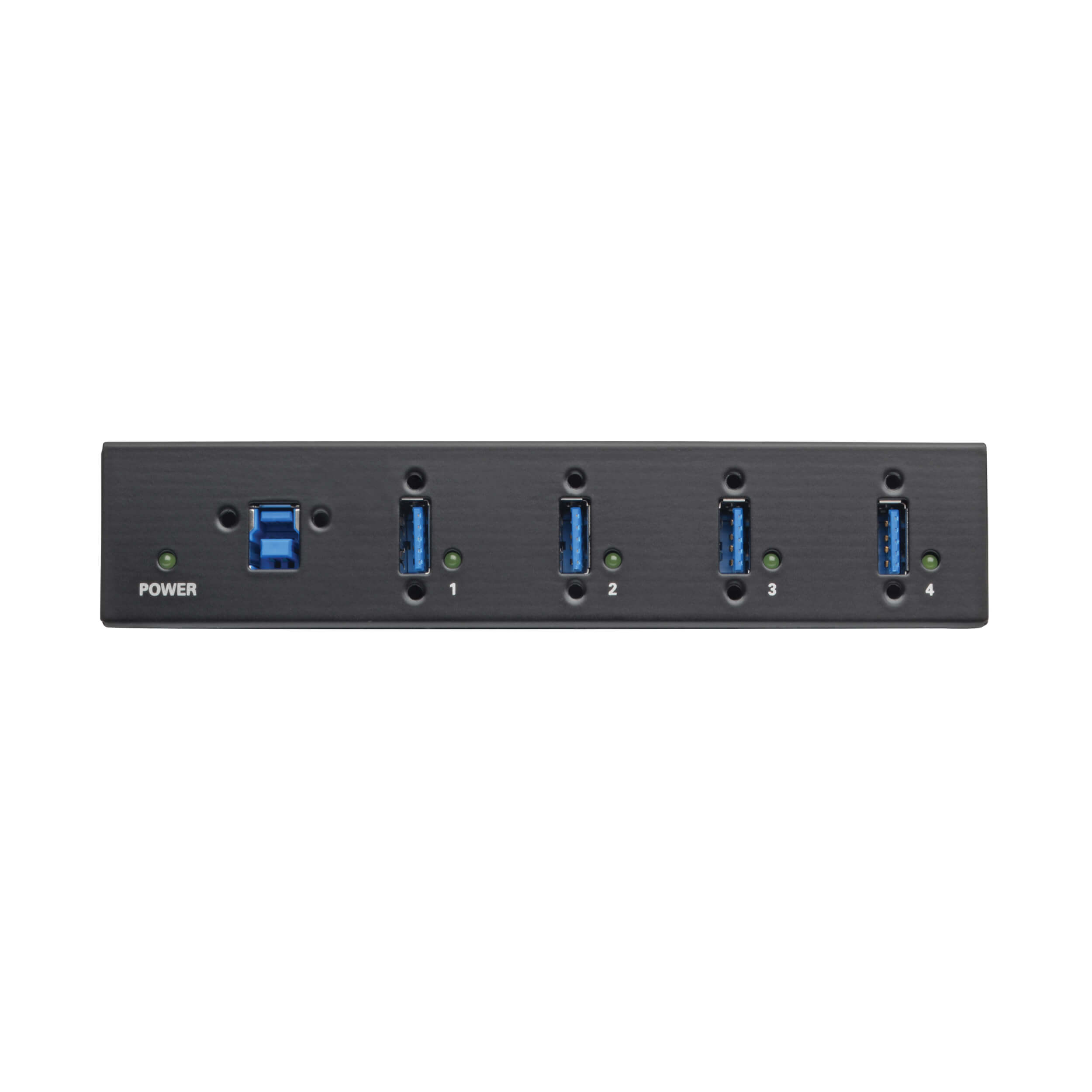 4-Port Industrial-Grade USB 3.0 SuperSpeed Hub 20 kV, Metal | Eaton