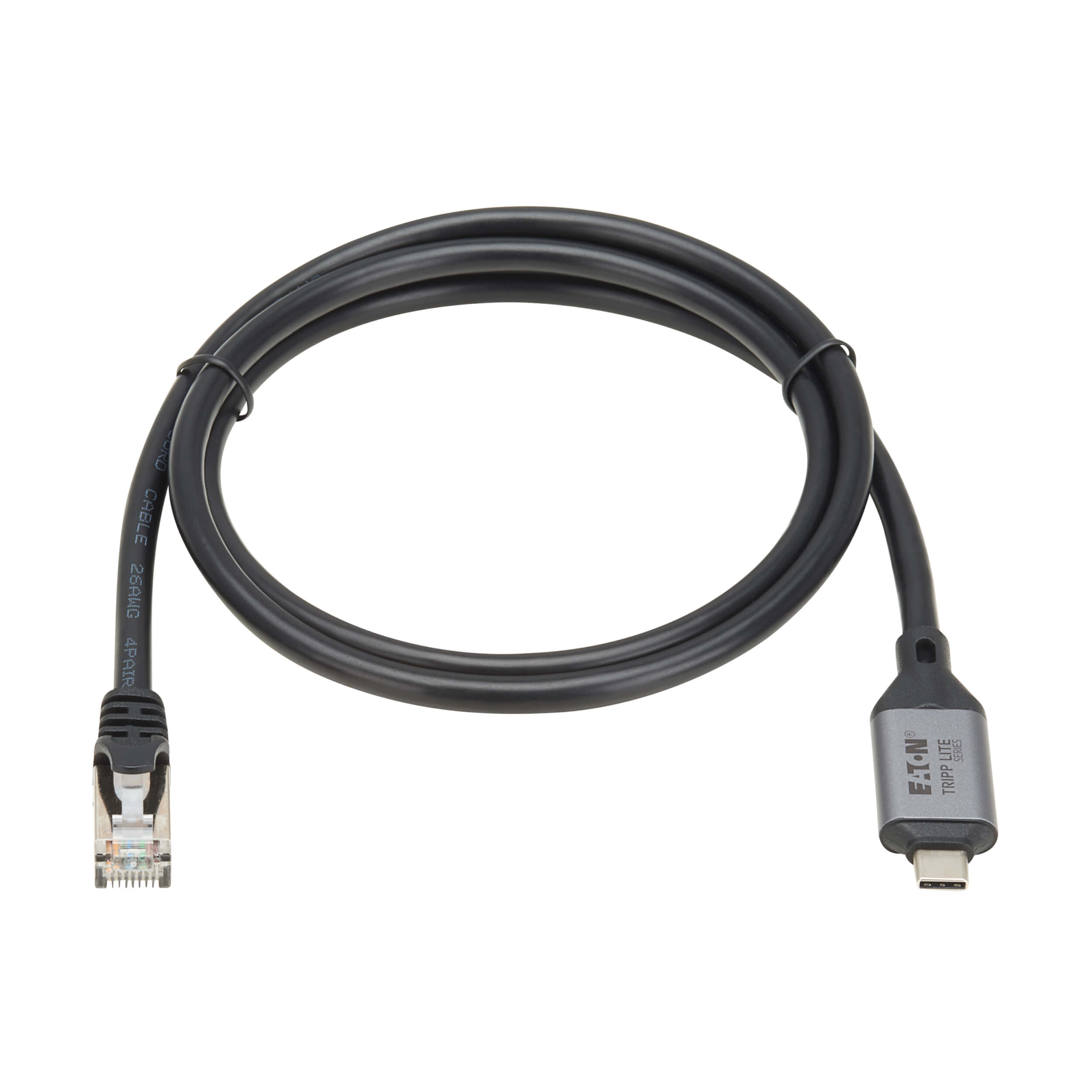 USB-C to RJ45 Gigabit Ethernet Cable, 1M, 3.3-ft | Eaton