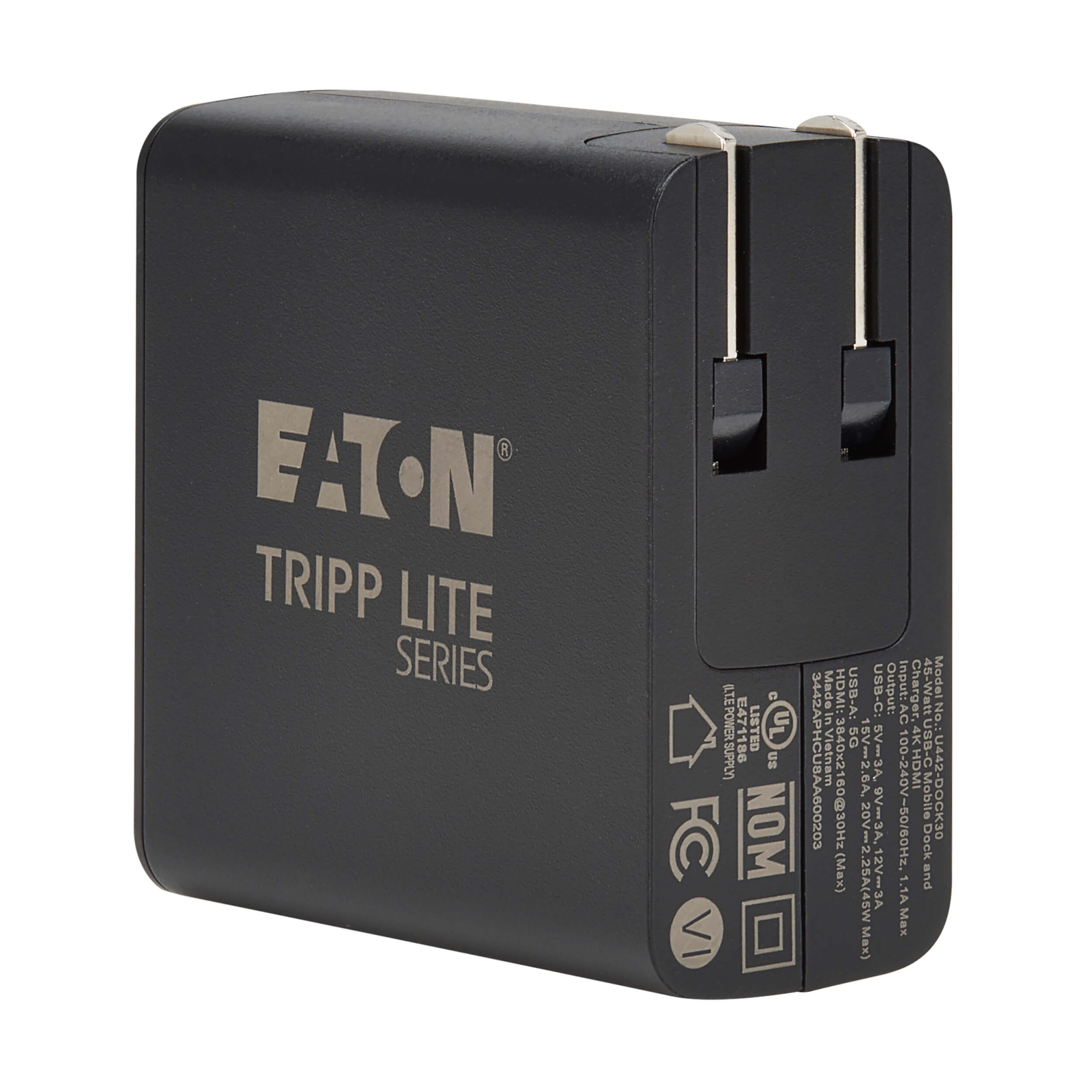 45-Watt USB-C Travel Dock Charger, 4K HDMI | Eaton