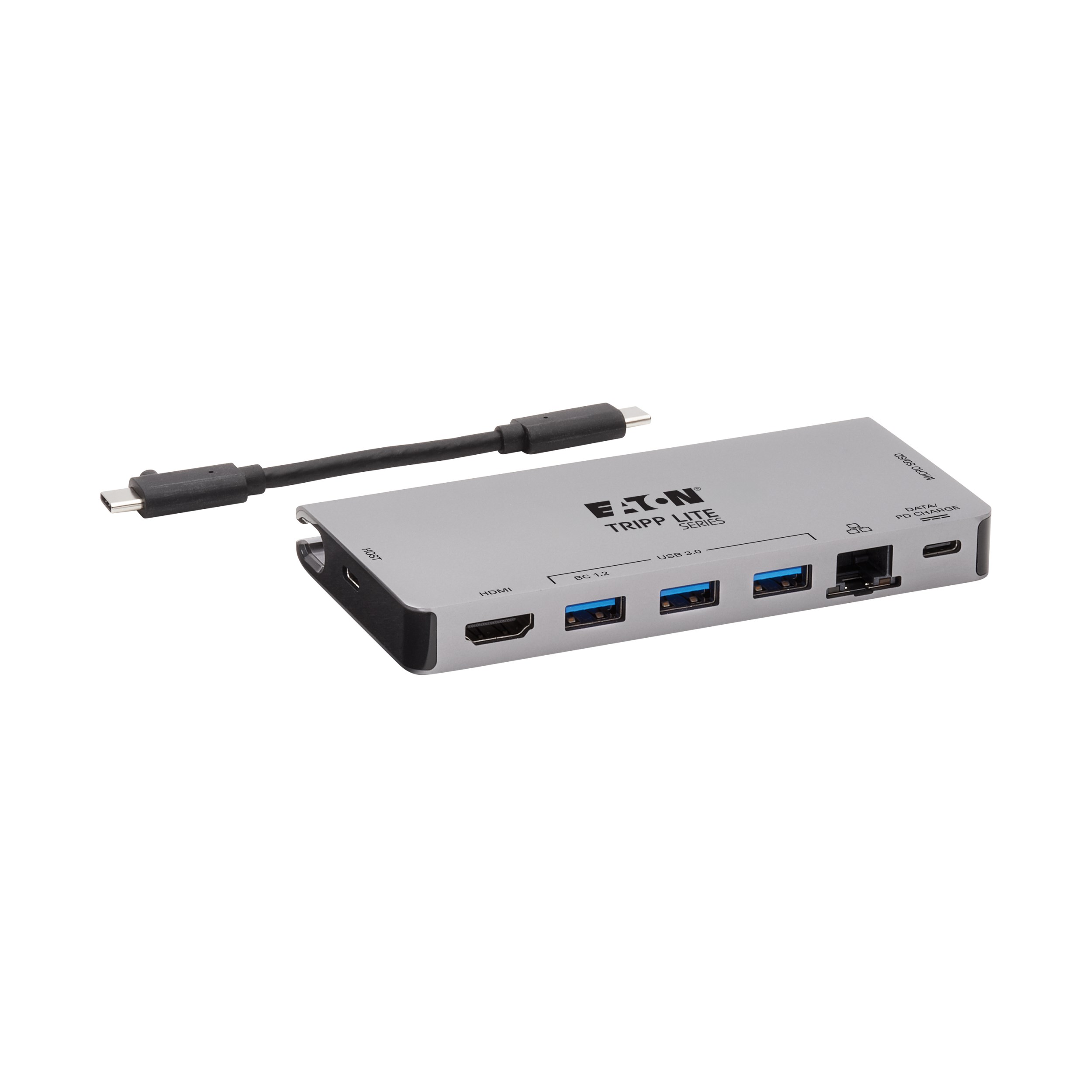 USB-C Dock, HDMI, USB-A, Ethernet, 100W PD Charging, Storage | Eaton