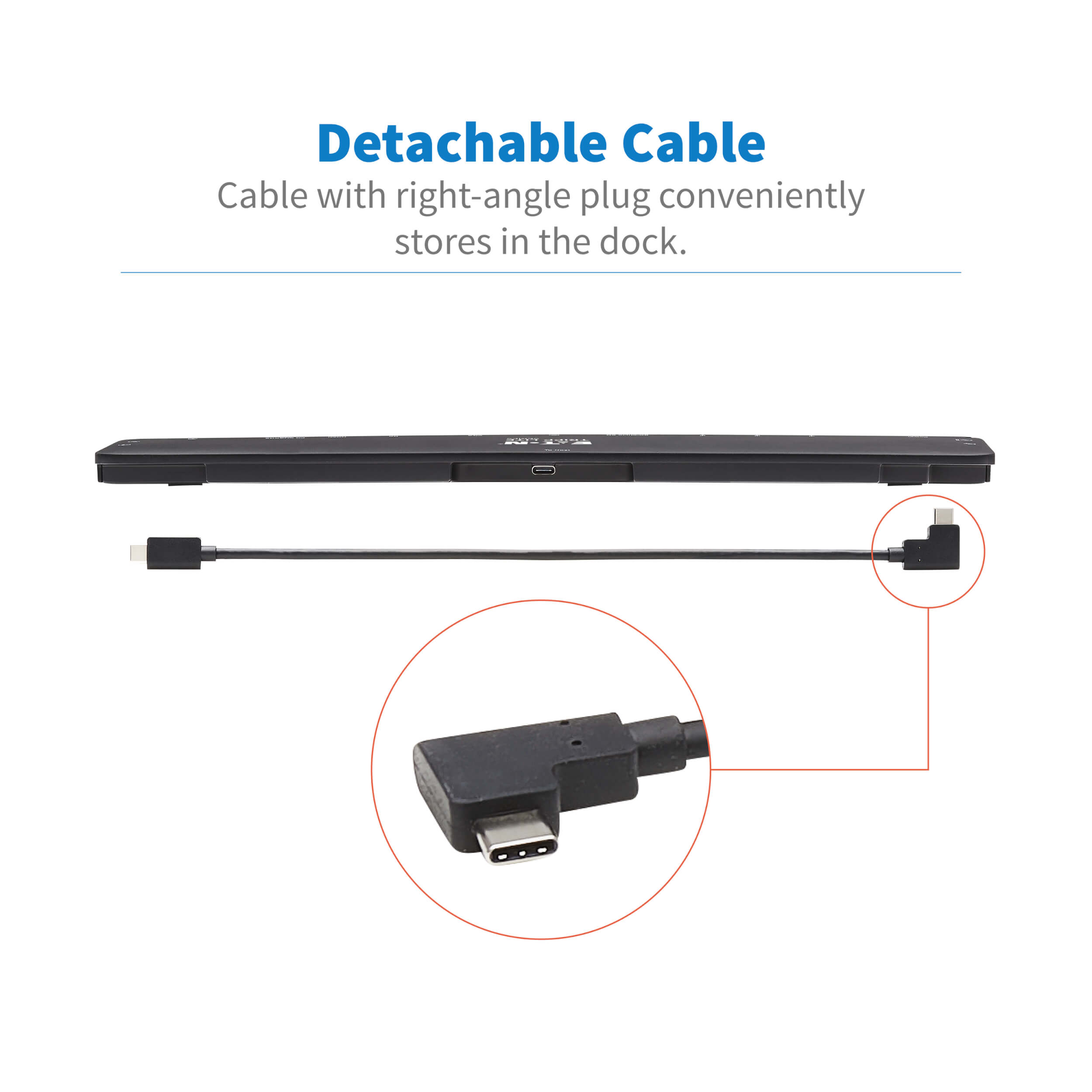 Triple Monitor Dock, 4K HDMI, DisplayPort DP, Gbe, USB Ports | Eaton
