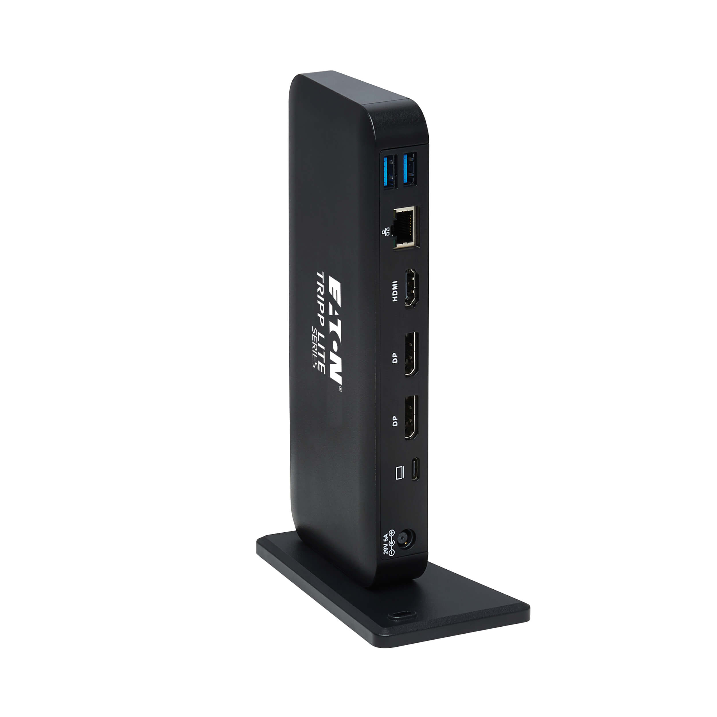USB-C Triple Display Dock, 4K HDMI and DP, USB 3.2, GbE, 85W Charging ...