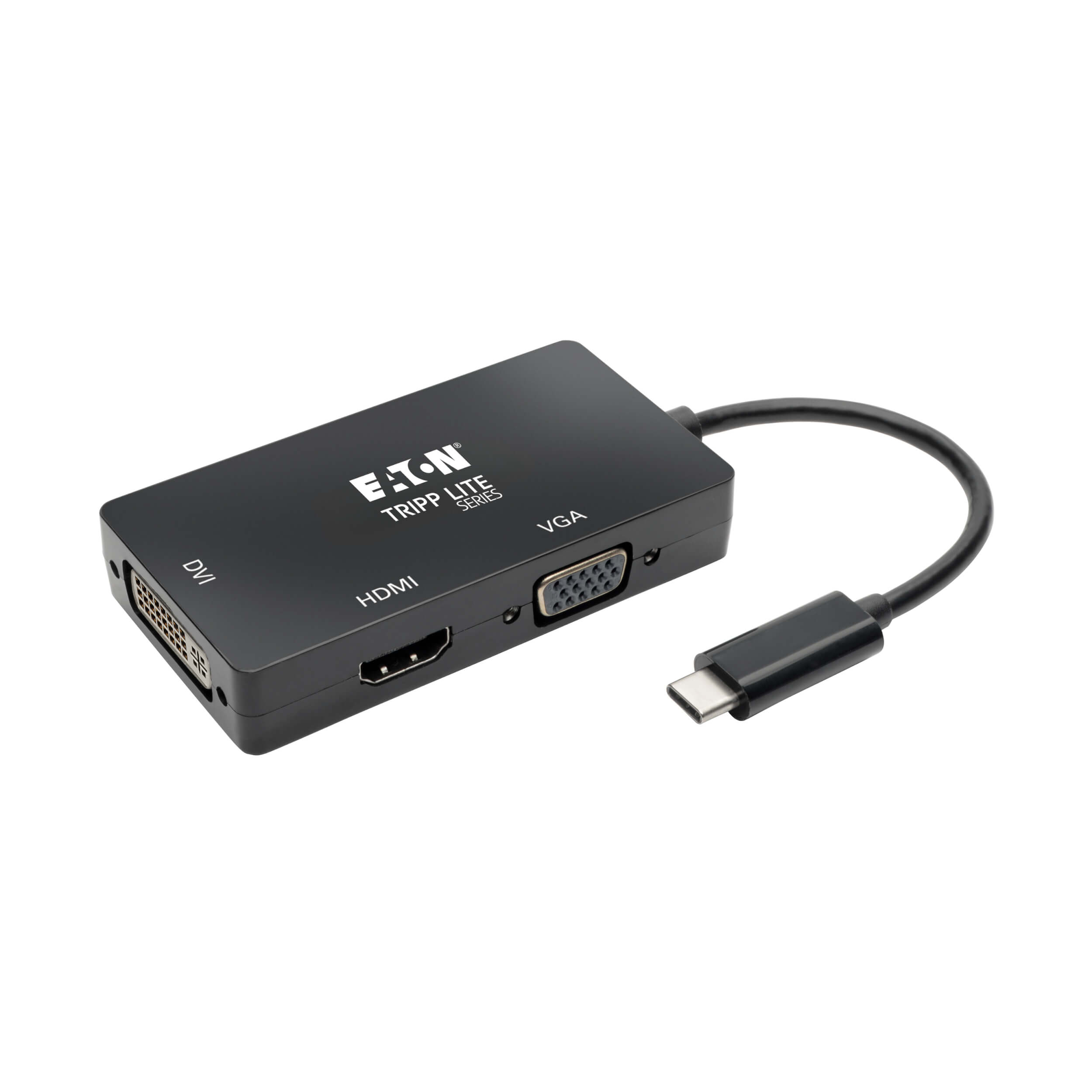 USB-C Multiport Adapter, HDMI/DVI/VGA, Thunderbolt 3 | Eaton