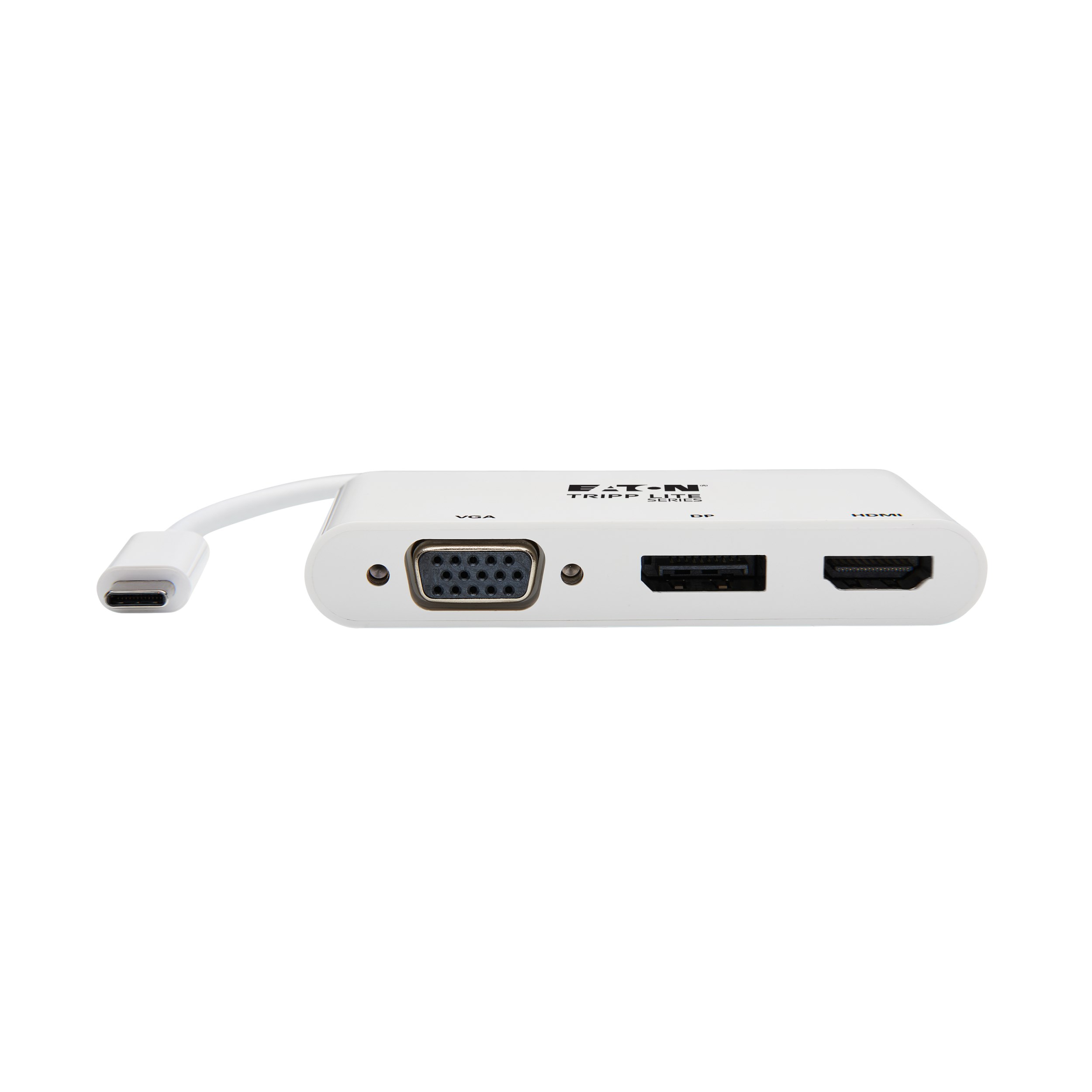 USB-C Triple Display Adapter, 4K 60Hz HDMI, Displayport, VGA | Eaton