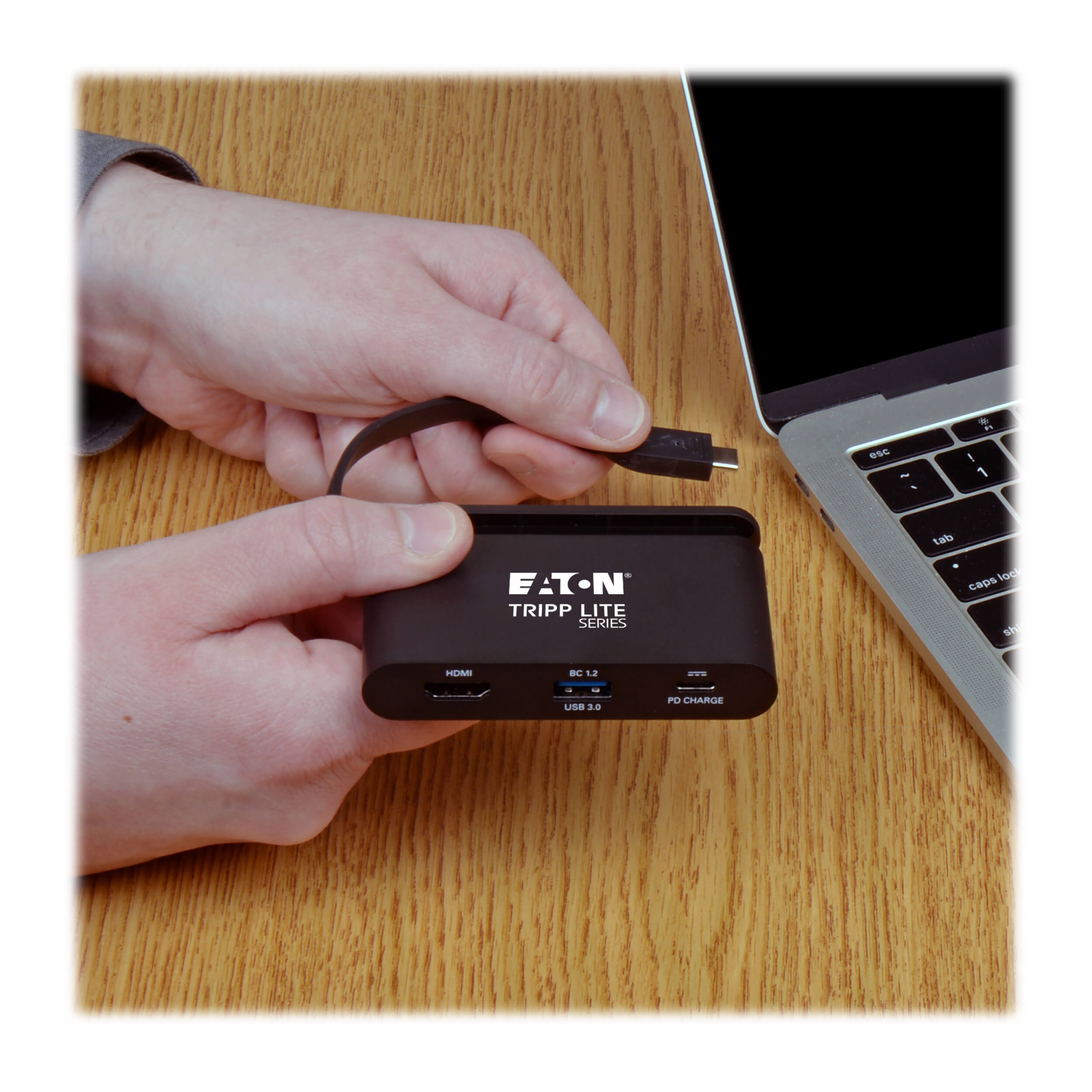 USB 3.1 USB-C Adapter- Ultra 4K HDMI & USB-A Hub Port | Eaton