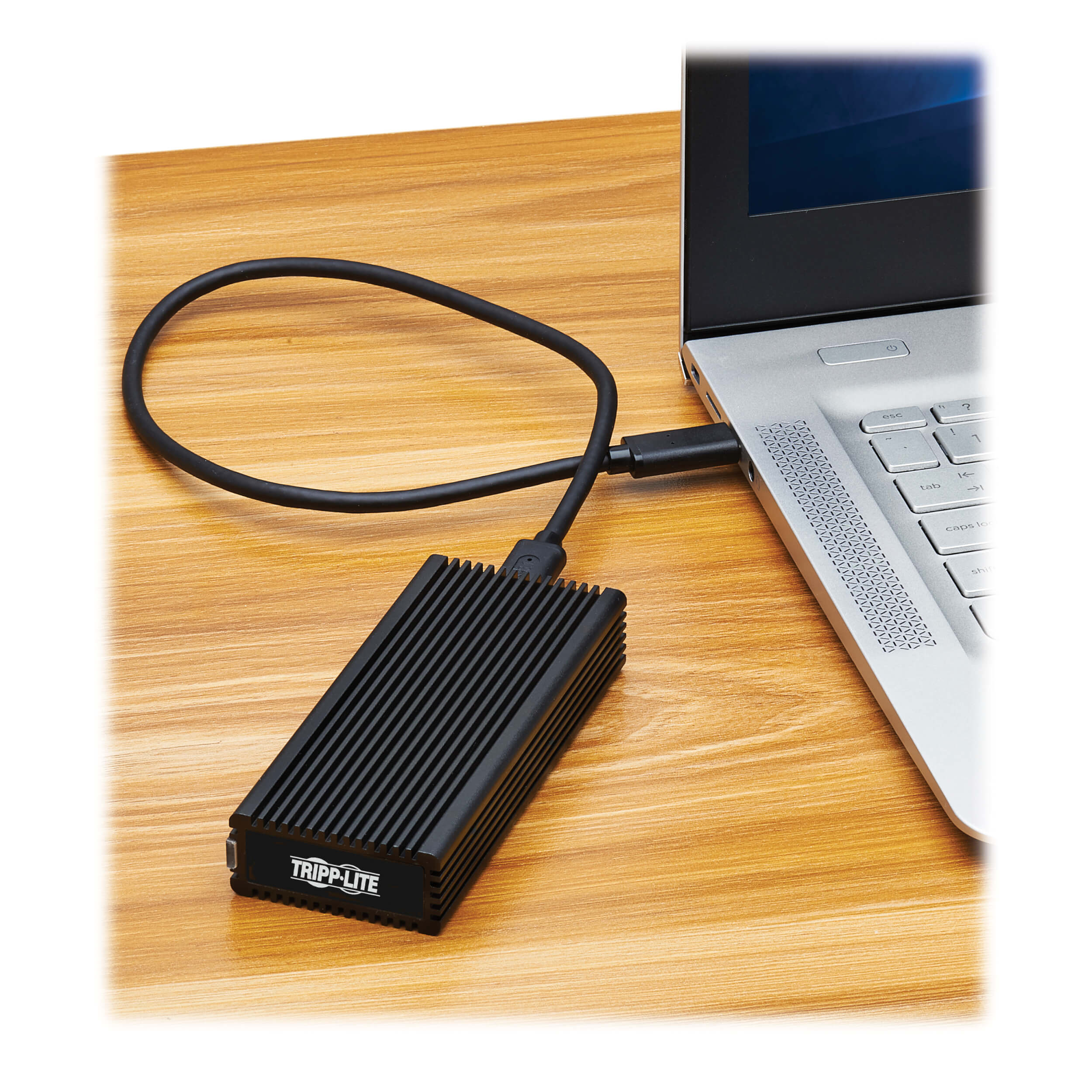 External M.2 NVMe or SATA HDD Enclosure for Gaming | Eaton