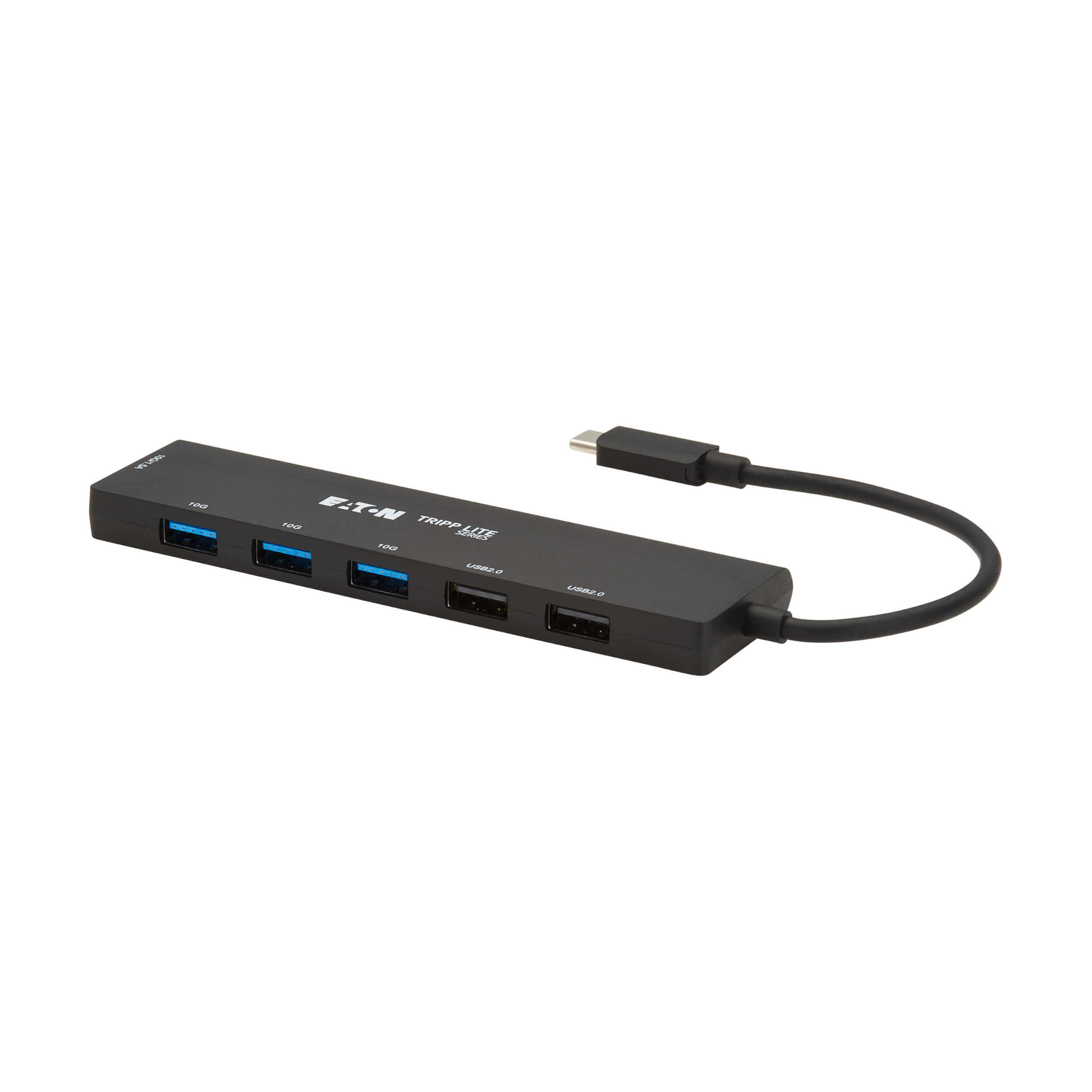 6-Port Slim USB Hub, 10 Gbps, USB-A Hub, USB-C, Thunderbolt 3 | Eaton