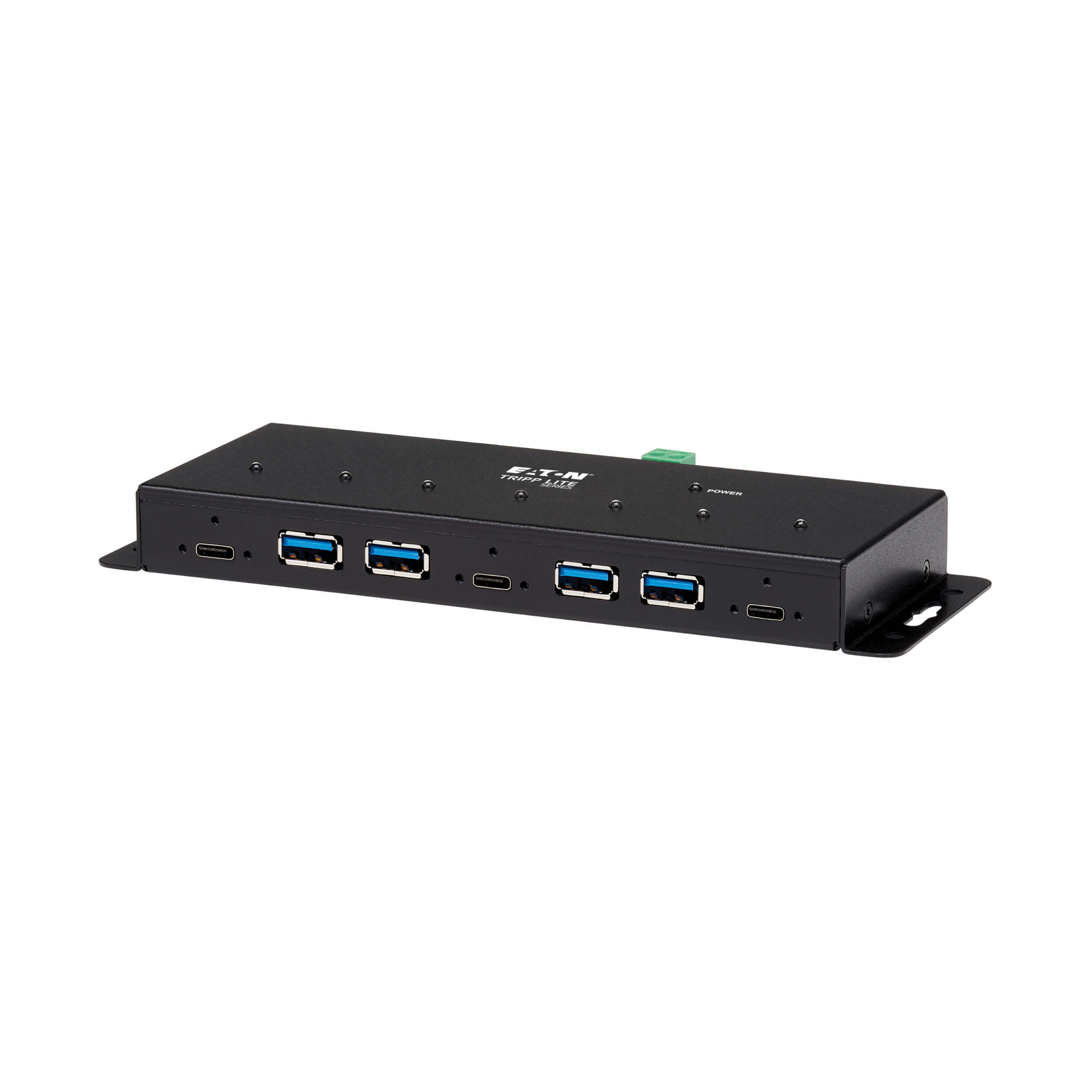 7-Port USB Hub, 10 Gbps, USB-A, USB-C, Industrial-Grade | Eaton