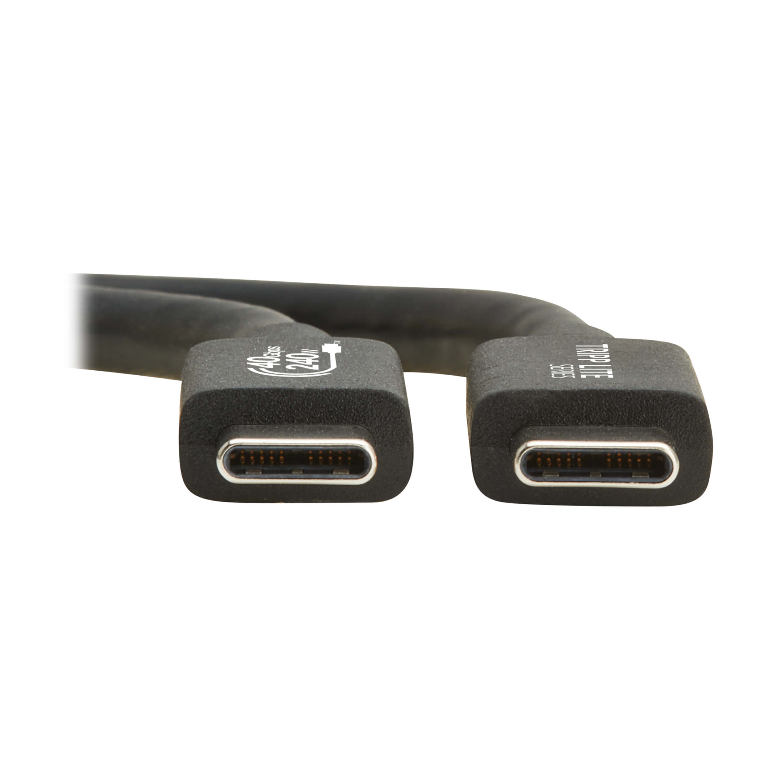 USB4 40Gbps Cable, USB-C, 8K, 240W Charging, 4ft, Black | Eaton