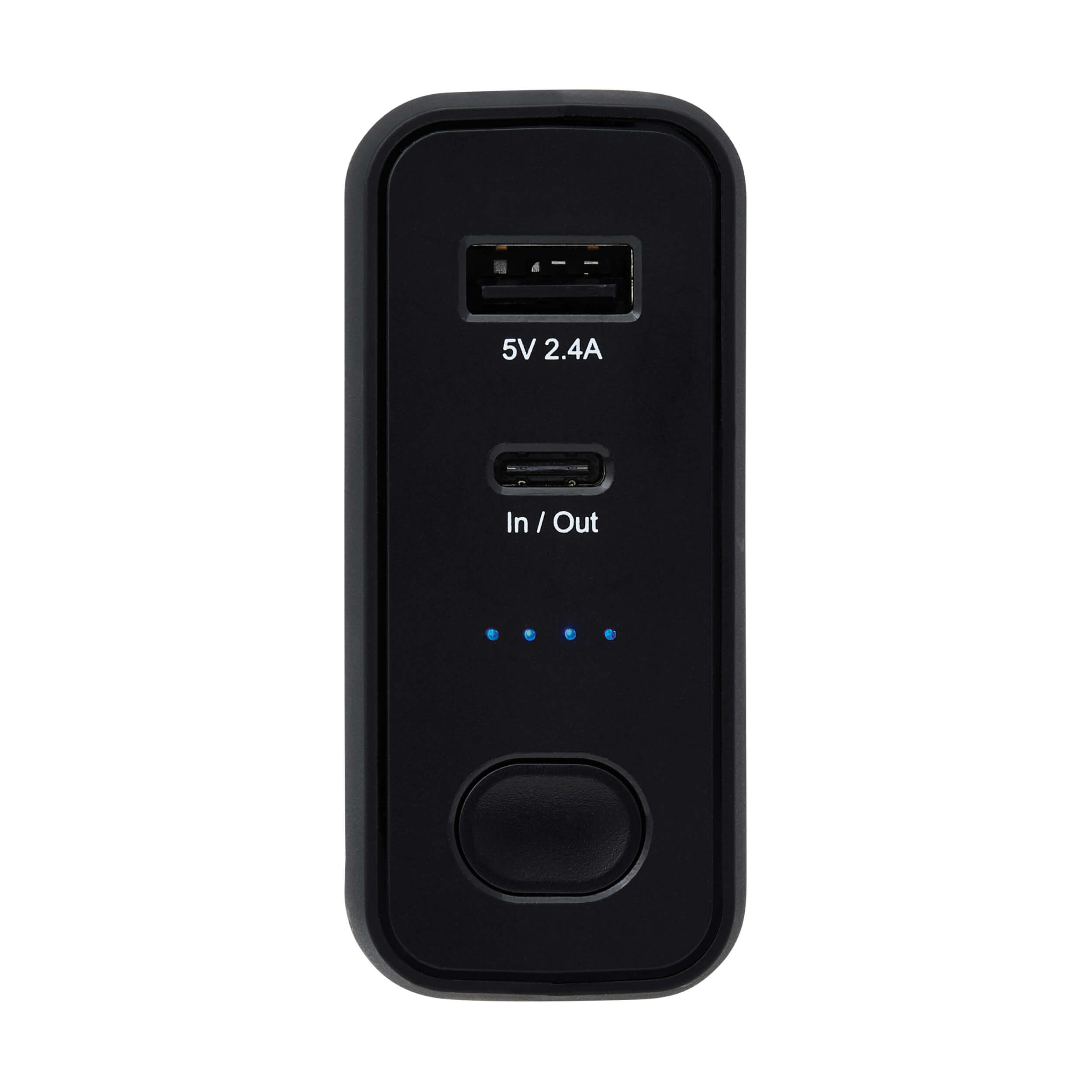Wall Charger + Portable Power Bank, 15W, USB-C, USB-A, Lithium-ion ...