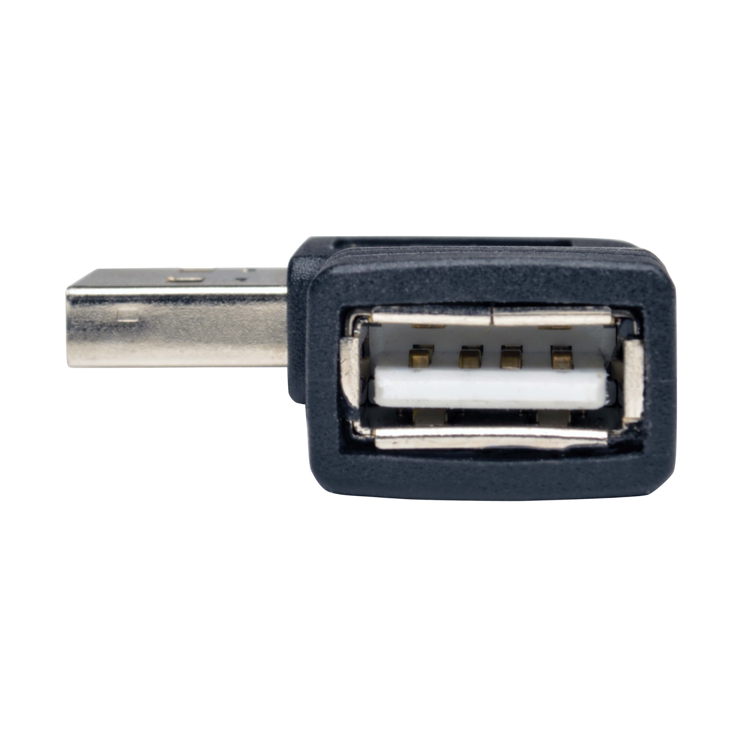 Universal Reversible USB 2.0 Adapter A to Right-Angle A | Eaton