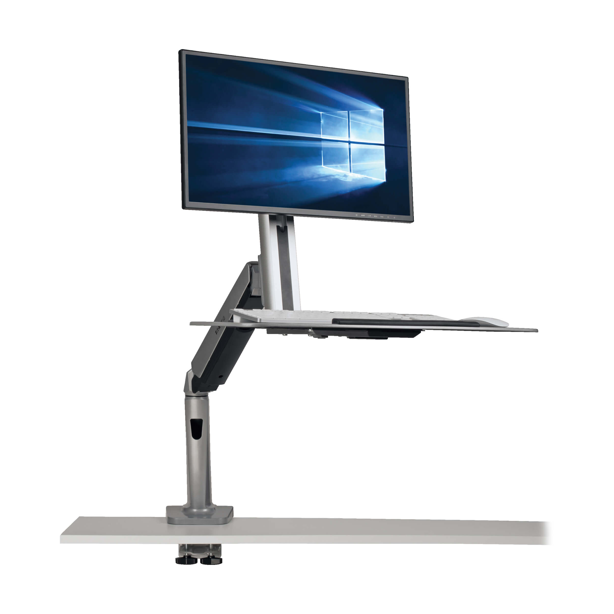 Desk Mounted Workstation, Single Display | Eaton