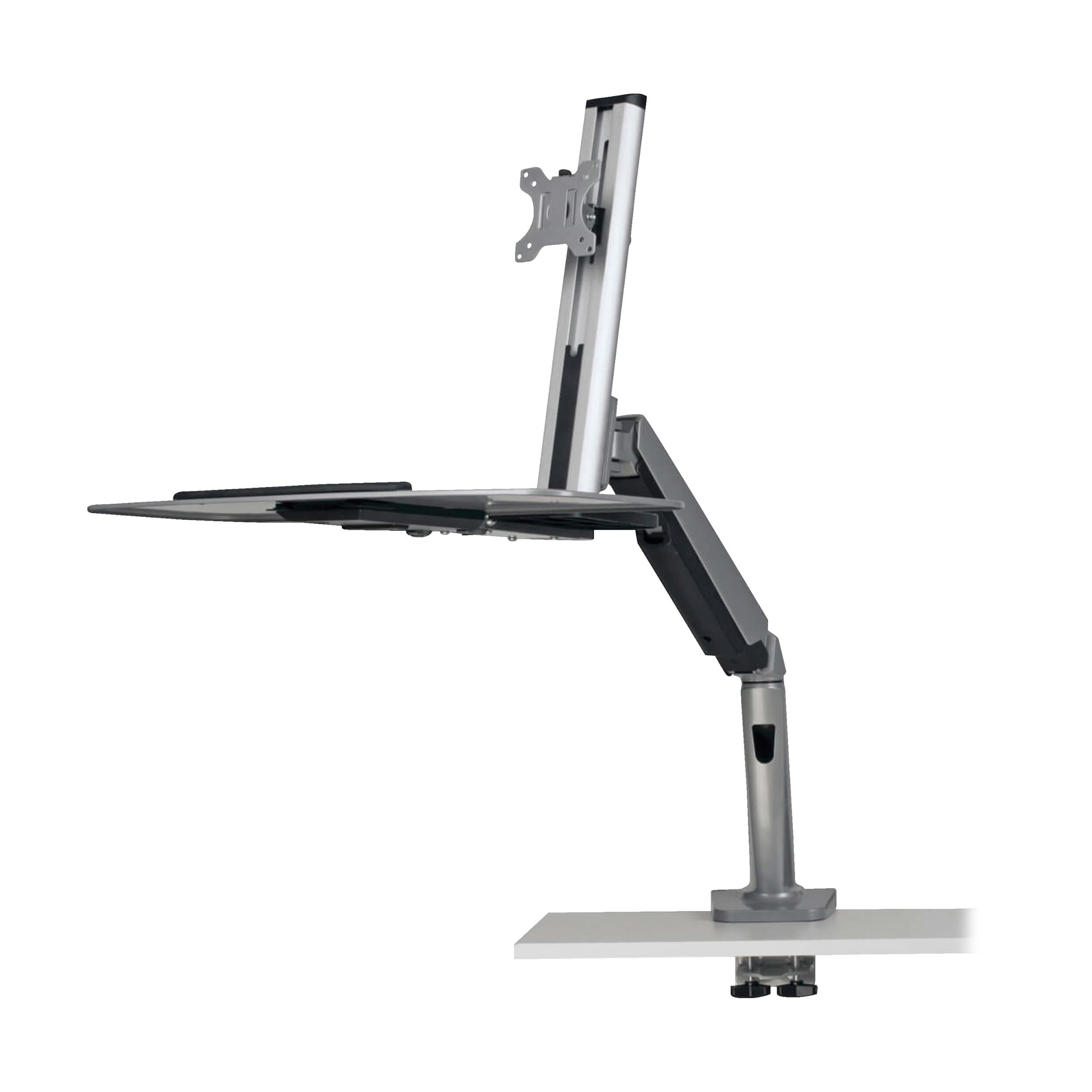 WorkWise Desk Mounted Workstation, Single Display | Eaton