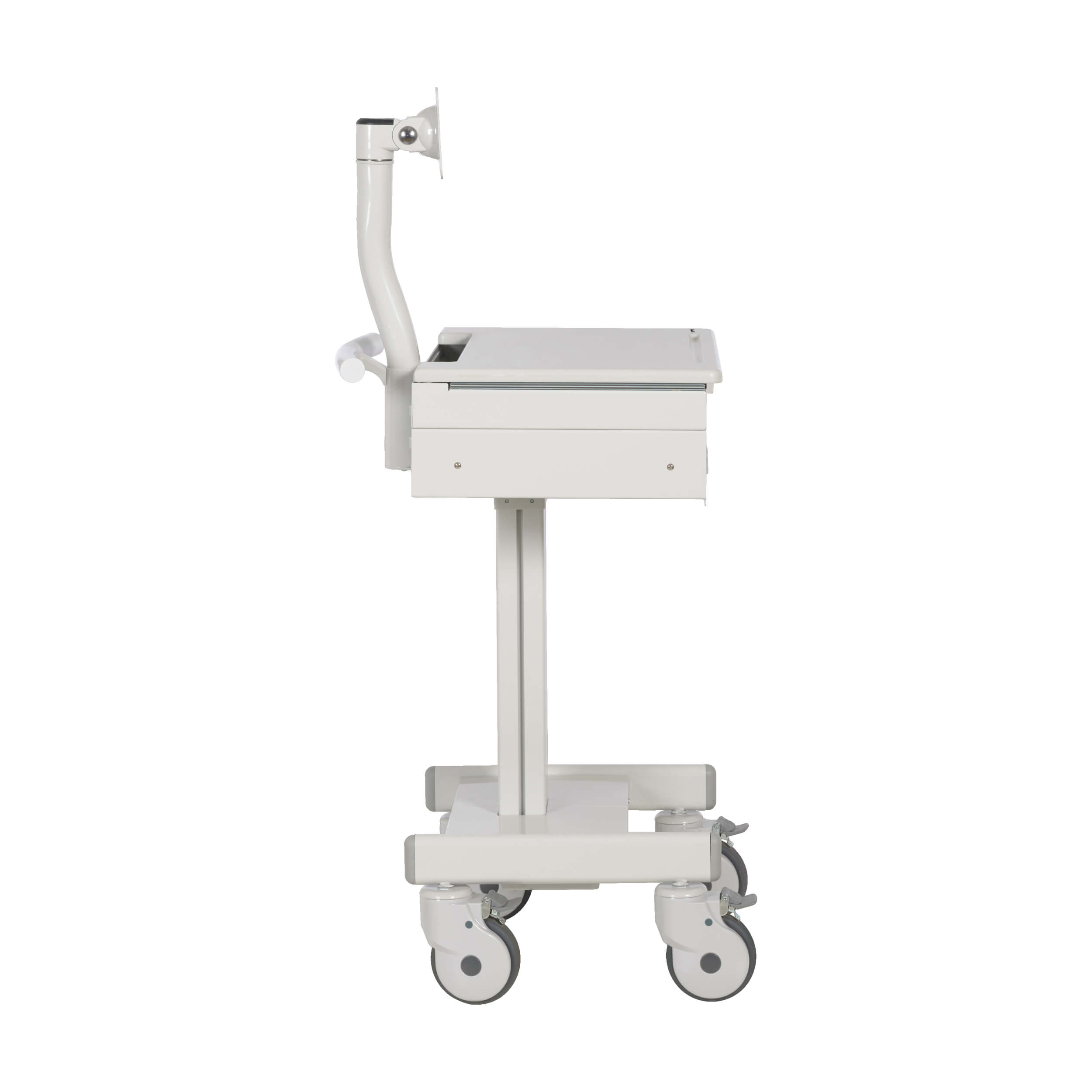 Mobile Workspace and Monitor Mount, Casters, TAA | Eaton