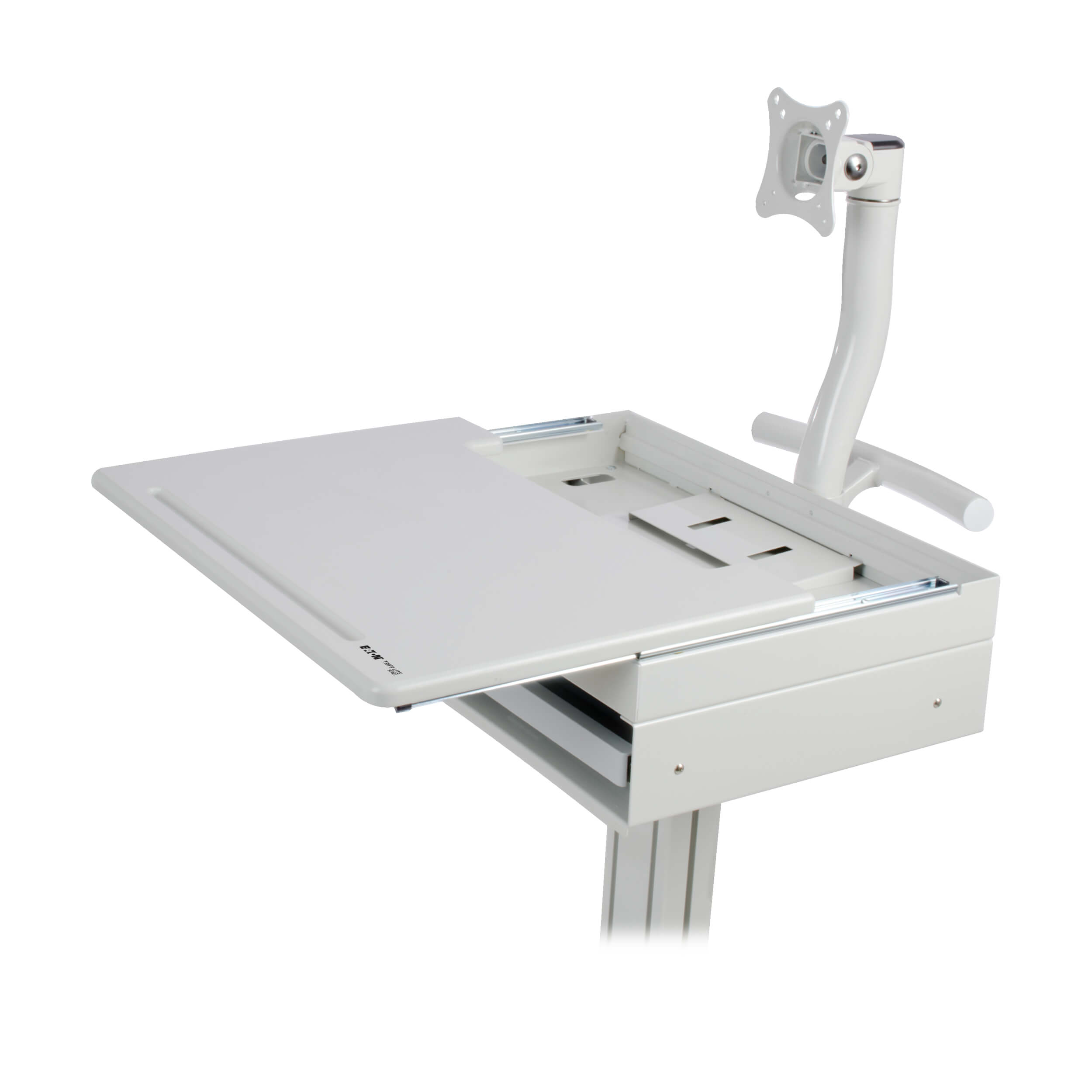 Mobile Workspace and Monitor Mount, Casters, TAA | Eaton