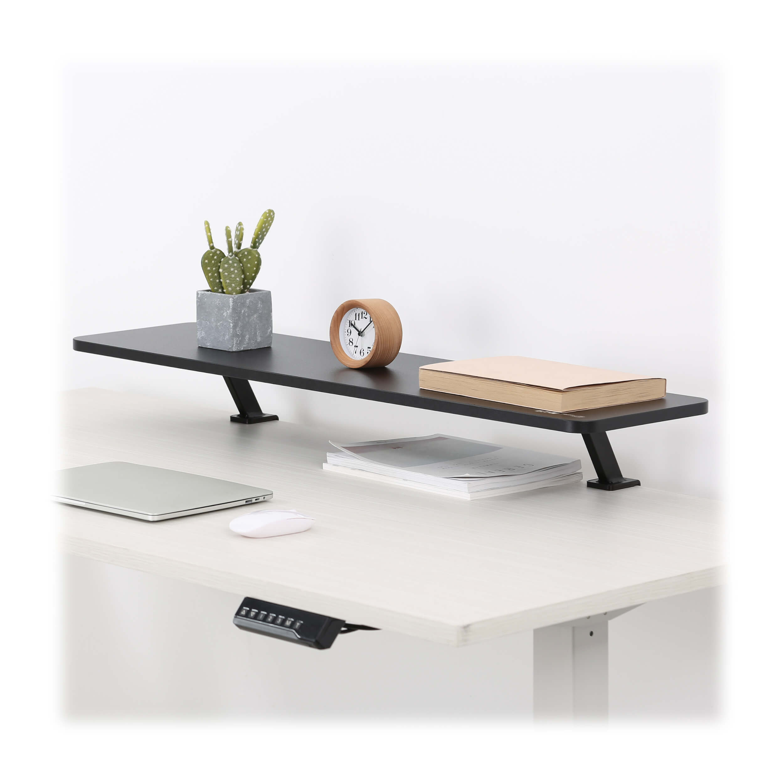 Clamp-On Monitor Riser, Antimicrobial, 40-inch platform | Eaton