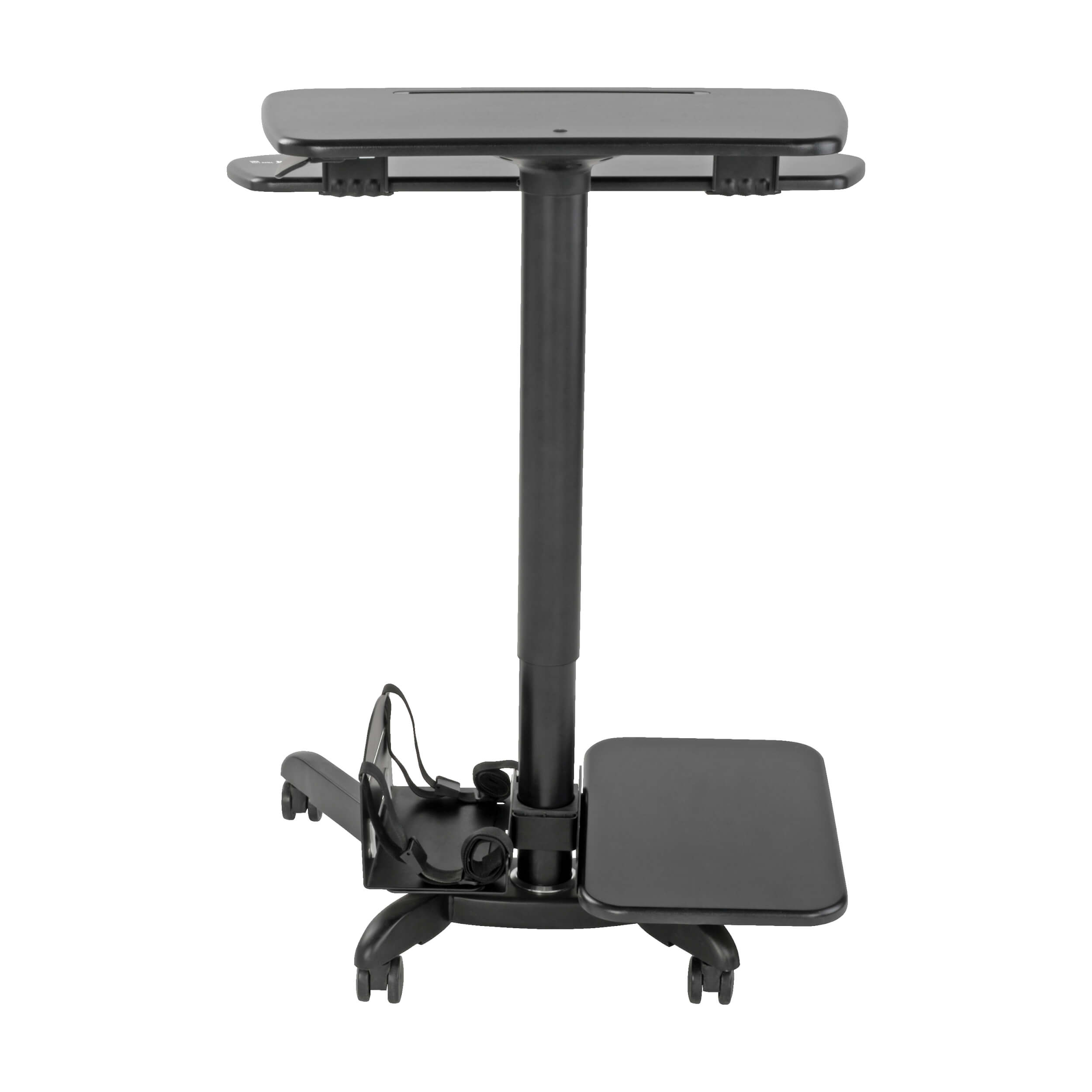 Mobile Standing Desk/Workstation, Height Adjustable | Eaton