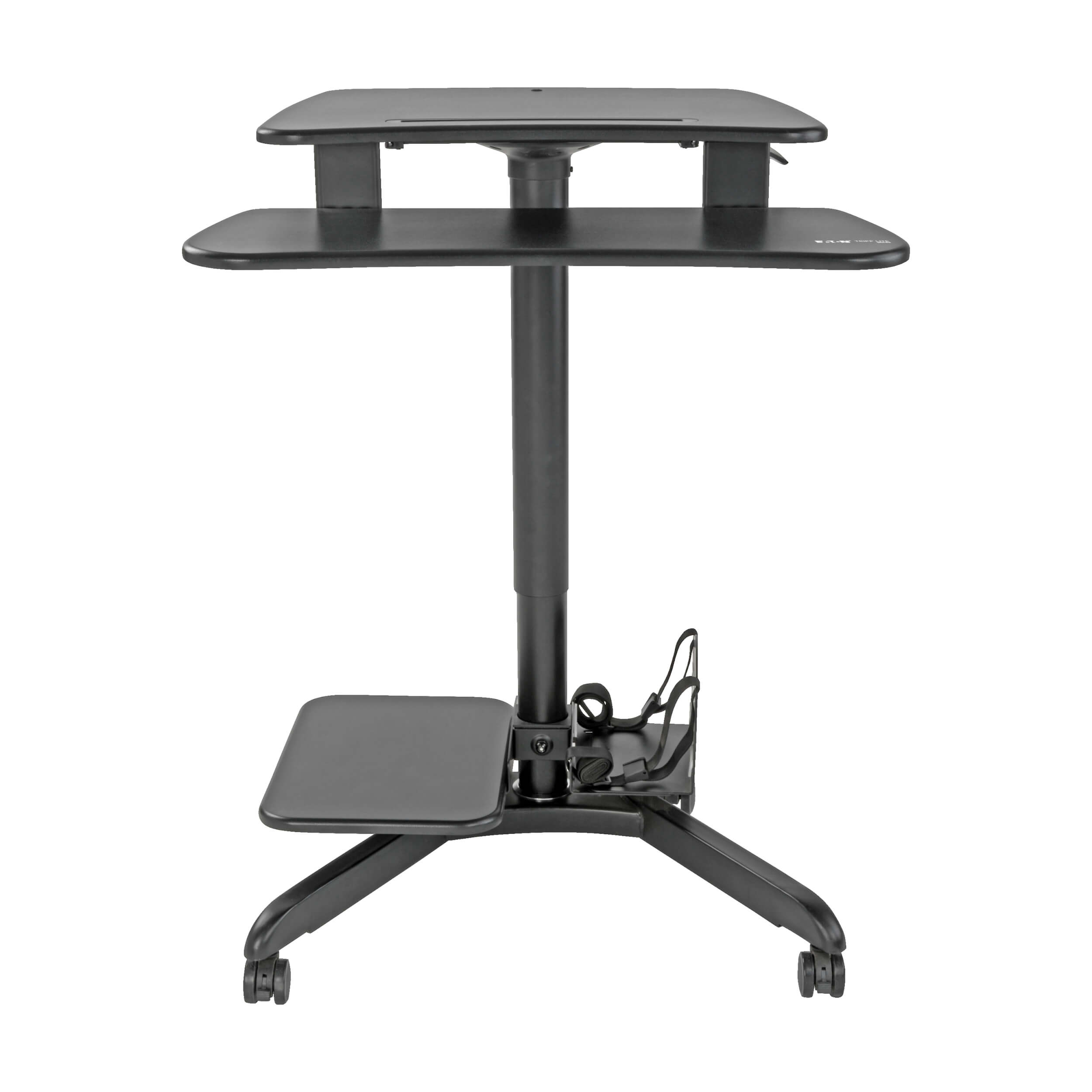 Mobile Standing Desk/Workstation, Height Adjustable | Eaton