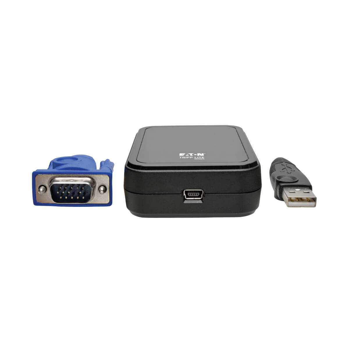 KVM Console to USB 2.0 Crash Cart Adapter with File Transfer, Video ...