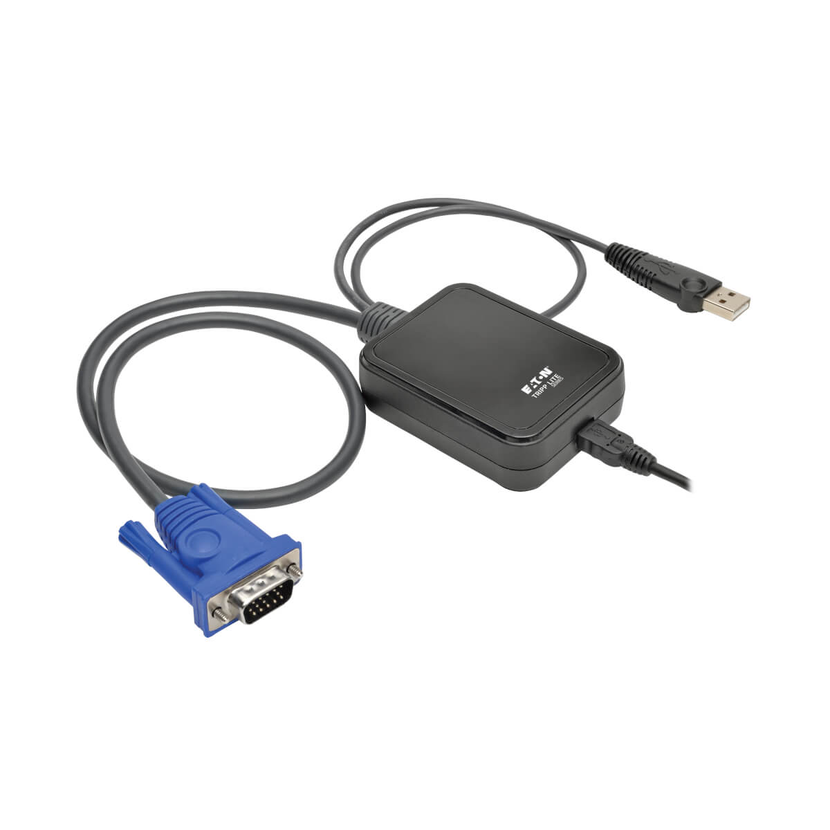 KVM Console to USB 2.0 Crash Cart Adapter with File Transfer, Video ...