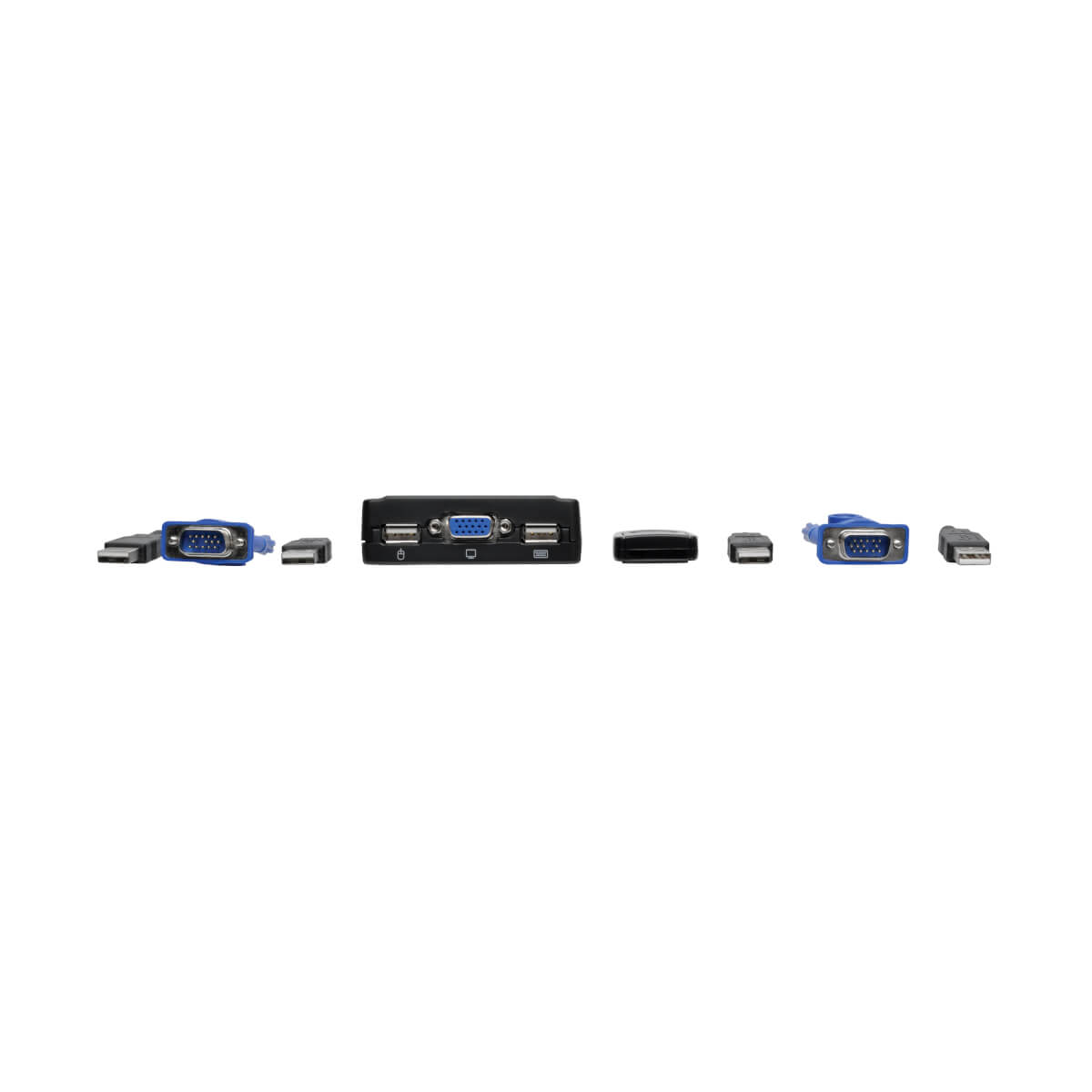 2-Port USB/VGA Cable KVM Switch, Cables, USB | Eaton