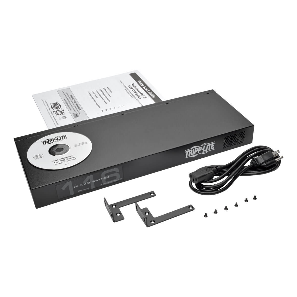 NetCommander 16-Port Cat5 KVM over IP Switch - 1 Remote + 1 Local User ...