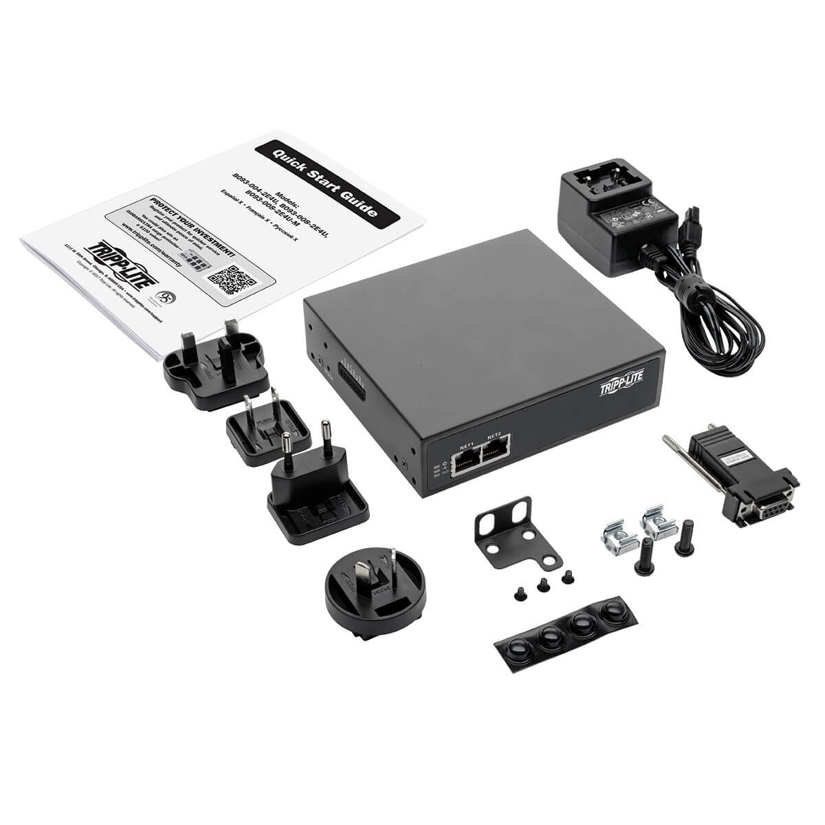 8-Port Serial Console Server, Dual GbE NIC, Flash, Dual SIM | Eaton