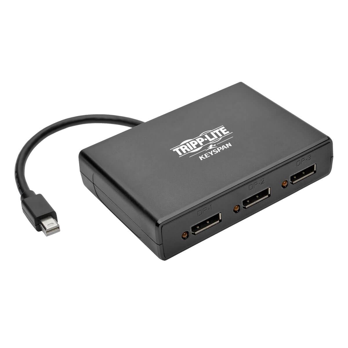 3-Port Mini DisplayPort to DisplayPort Splitter, 4K 60 Hz UHD | Eaton
