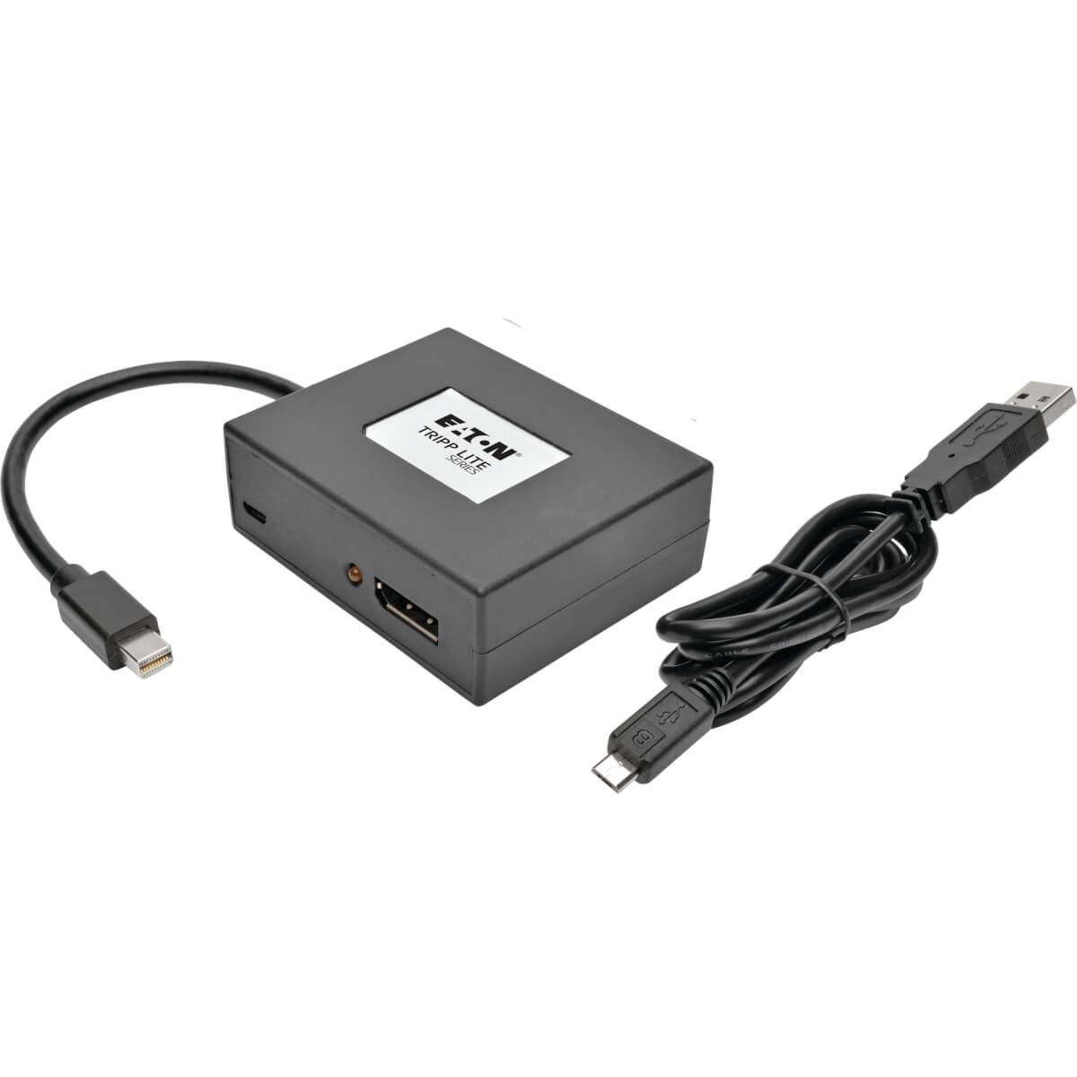 2-Port Mini DisplayPort to DisplayPort Splitter, 4K 60Hz UHD | Eaton