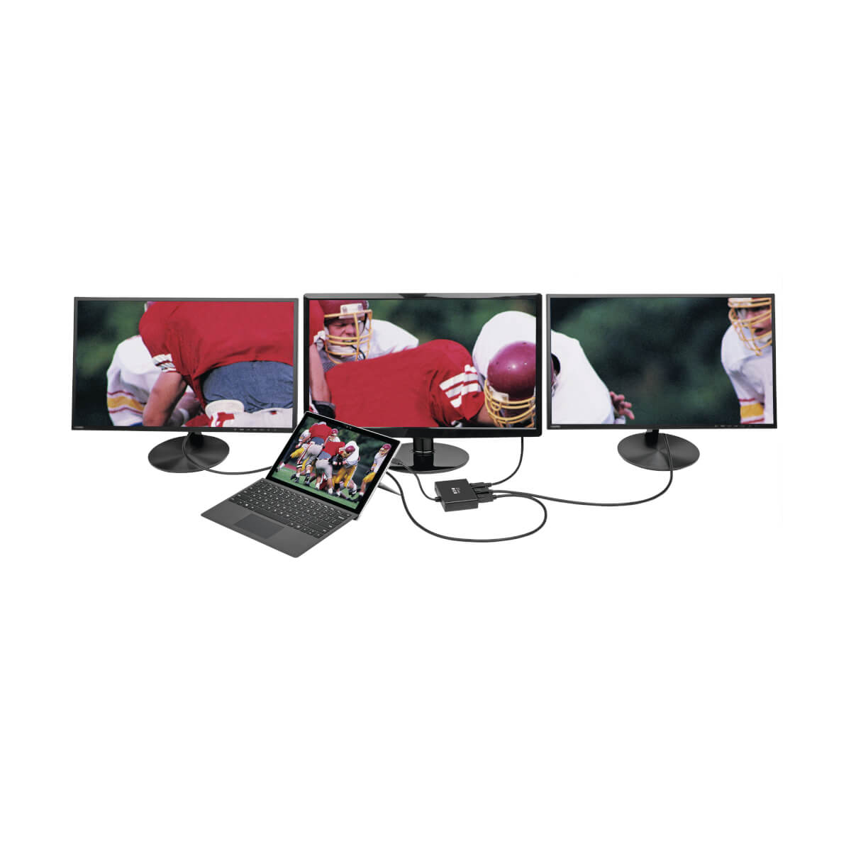 3-Port Mini DisplayPort to DisplayPort Splitter, 4K 60 Hz UHD | Eaton