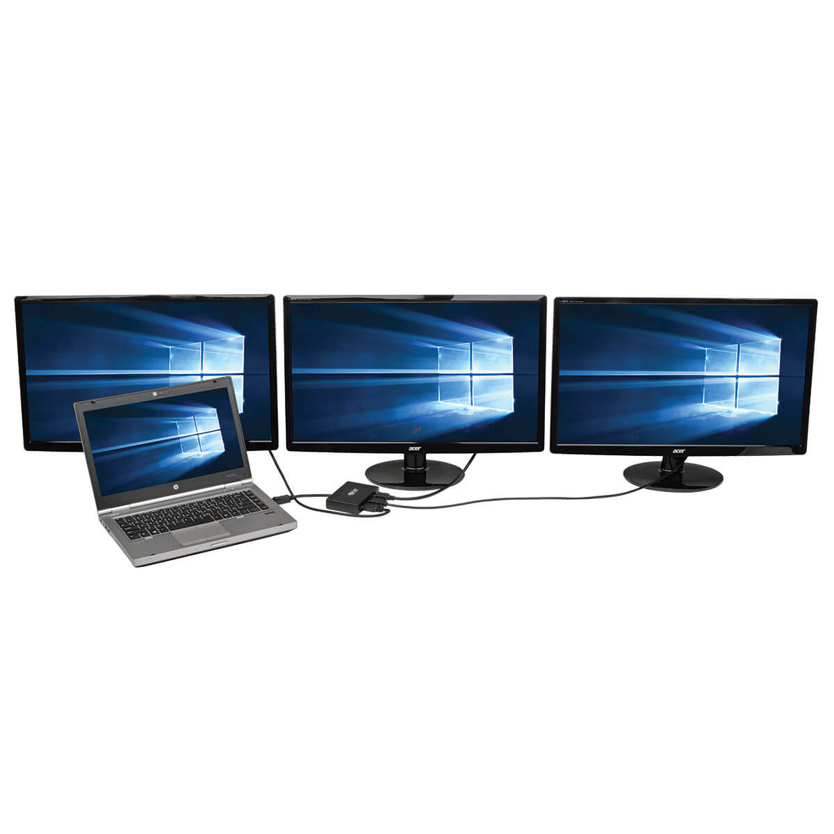 3-Port DisplayPort to HDMI Splitter, MST Hub, 4K 60 Hz UHD | Eaton