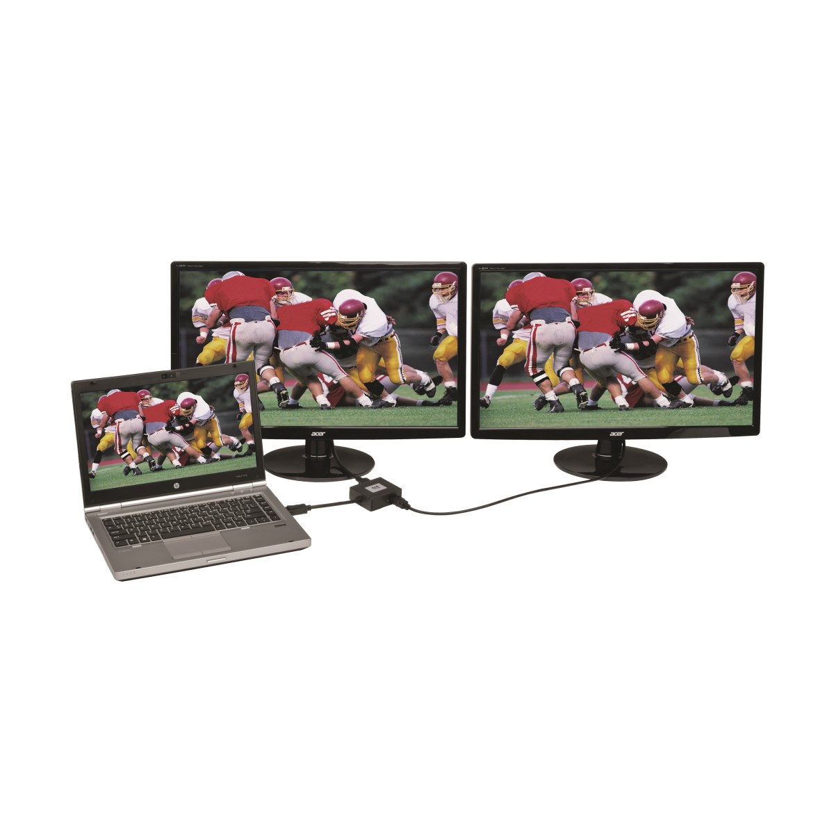 2-Port DisplayPort to HDMI Splitter, MST Hub, 4K 60Hz UHD | Eaton Tripp ...